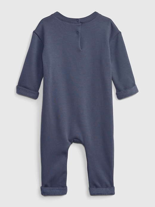 Baby Cozy Sherpa Lined One-Piece | Gap