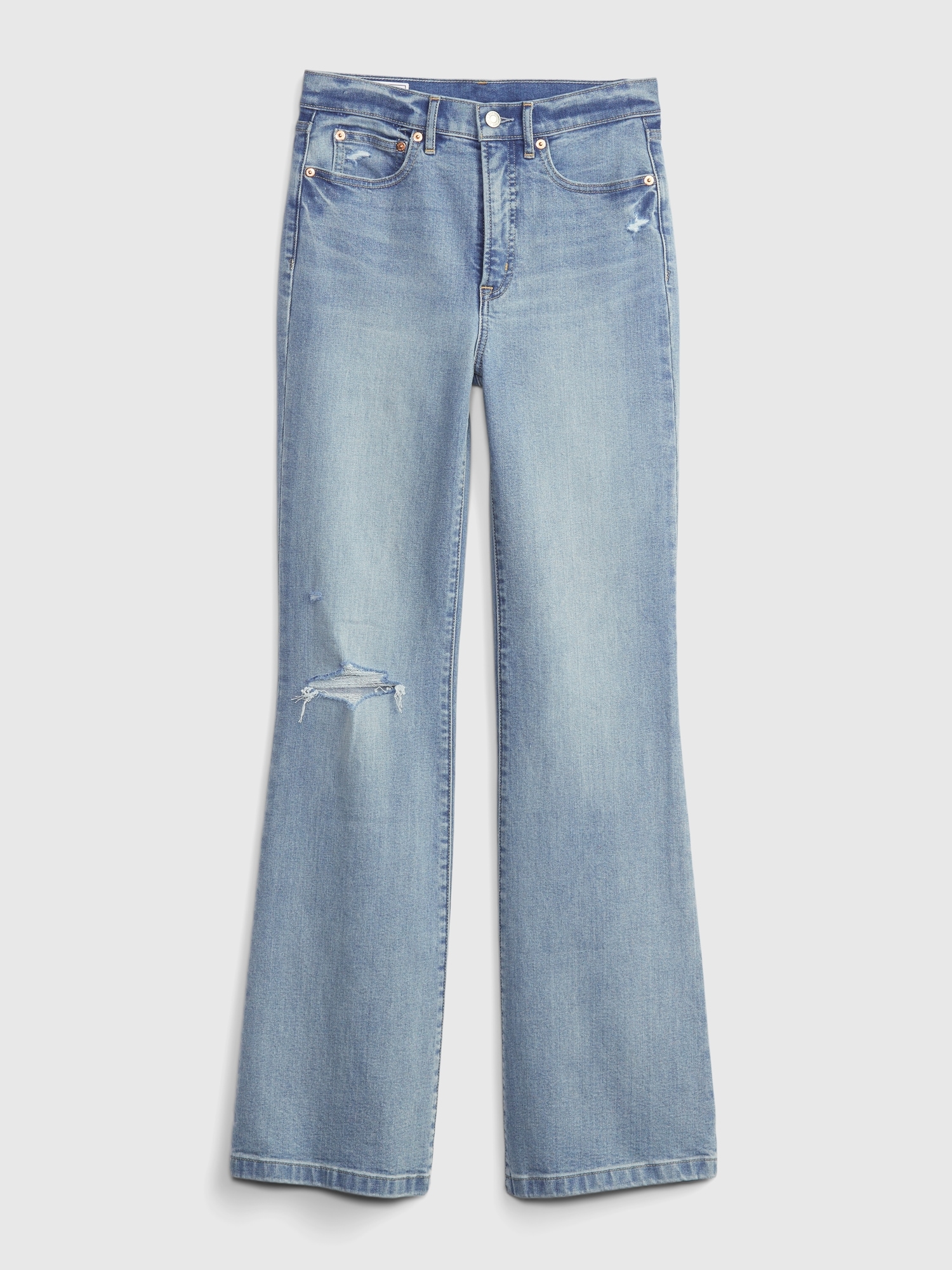 High Rise '70s Flare Jeans | Gap