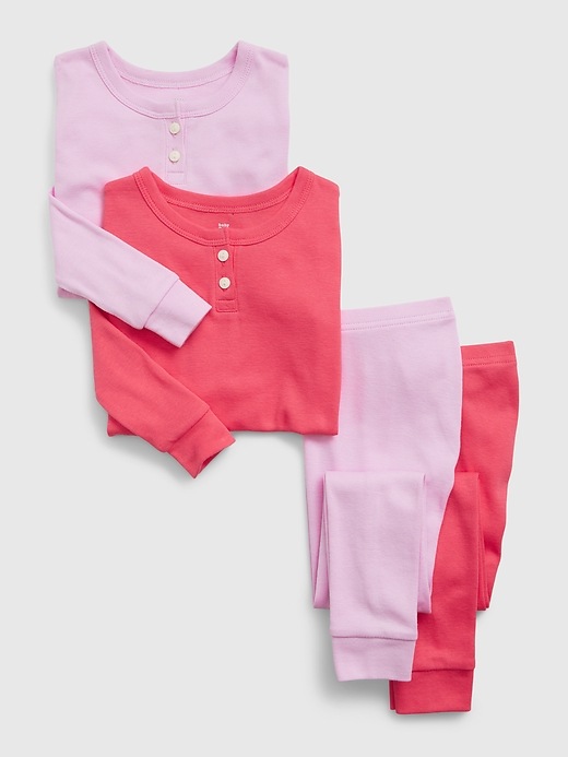 babyGap 100% Organic Cotton Henley PJ Set (2-Pack) | Gap