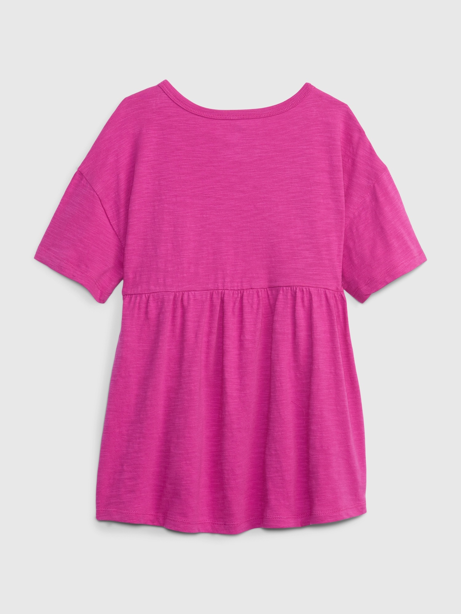 Kids 100% Organic Cotton Peplum Top | Gap