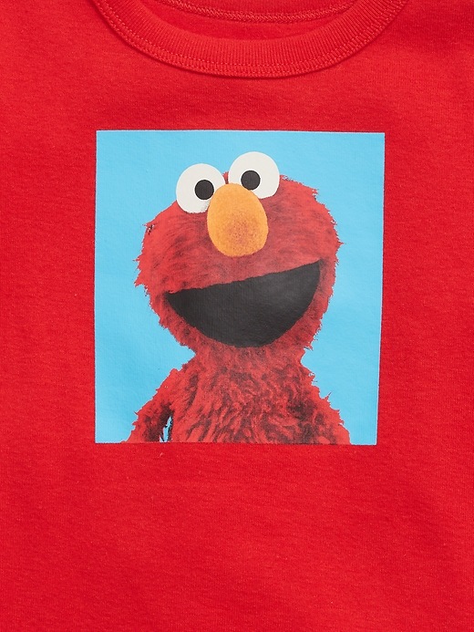babyGap | Sesame Street 100% Organic Cotton Elmo Print PJ Shorts Set | Gap