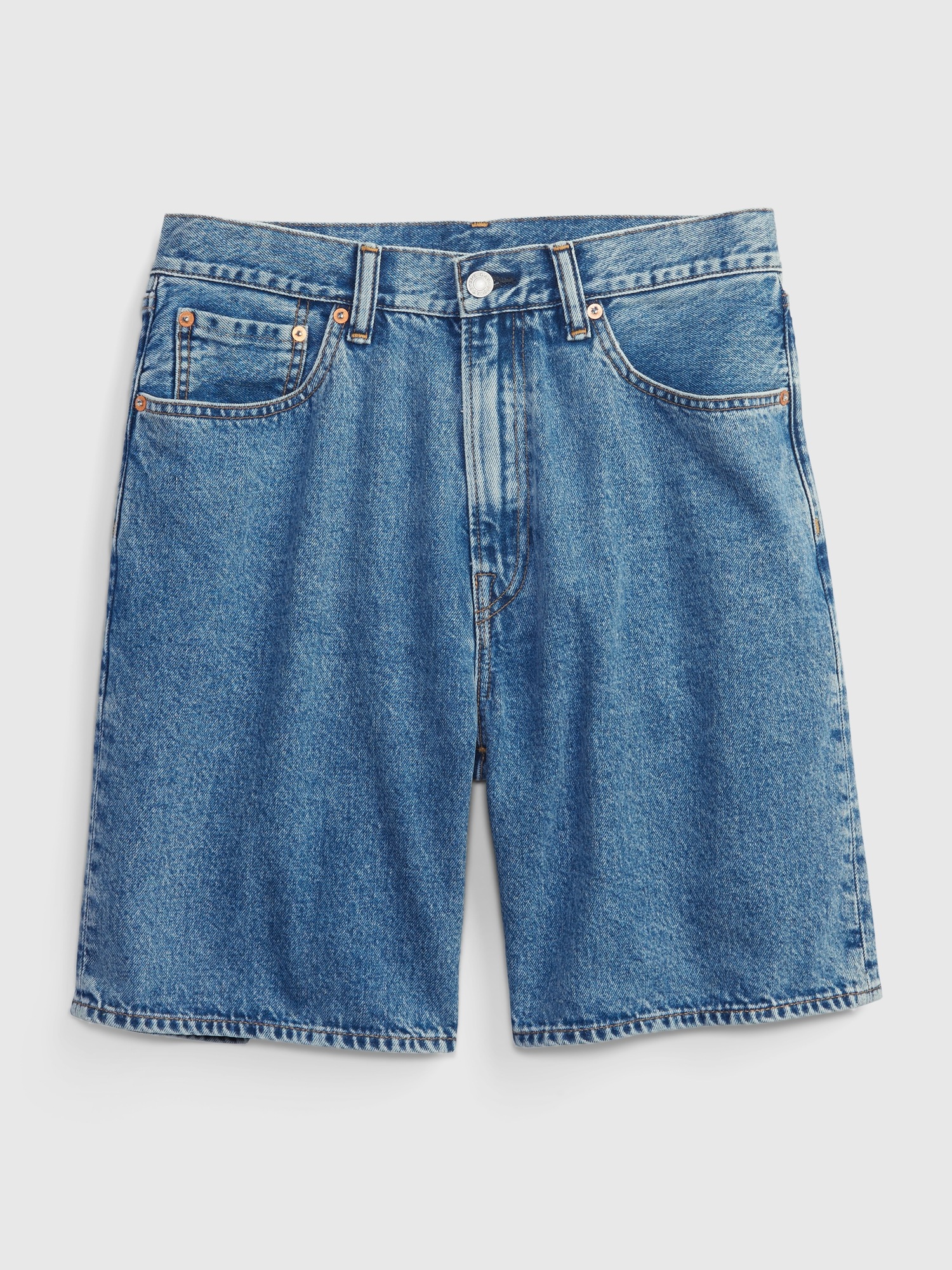 90s Loose Denim Shorts With Washwell Gap