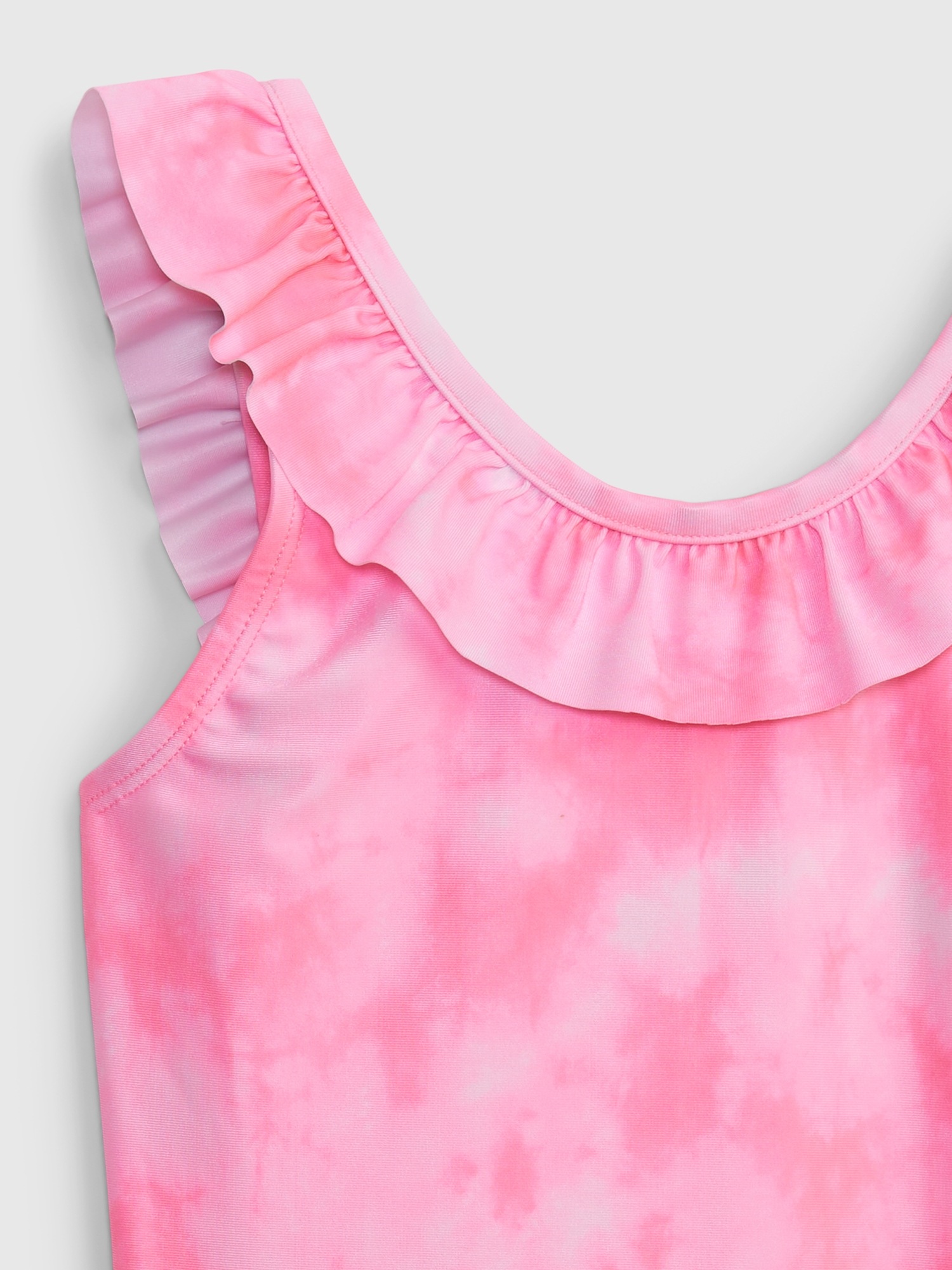 Kids Recycled Ruffle Swim One-Piece | Gap