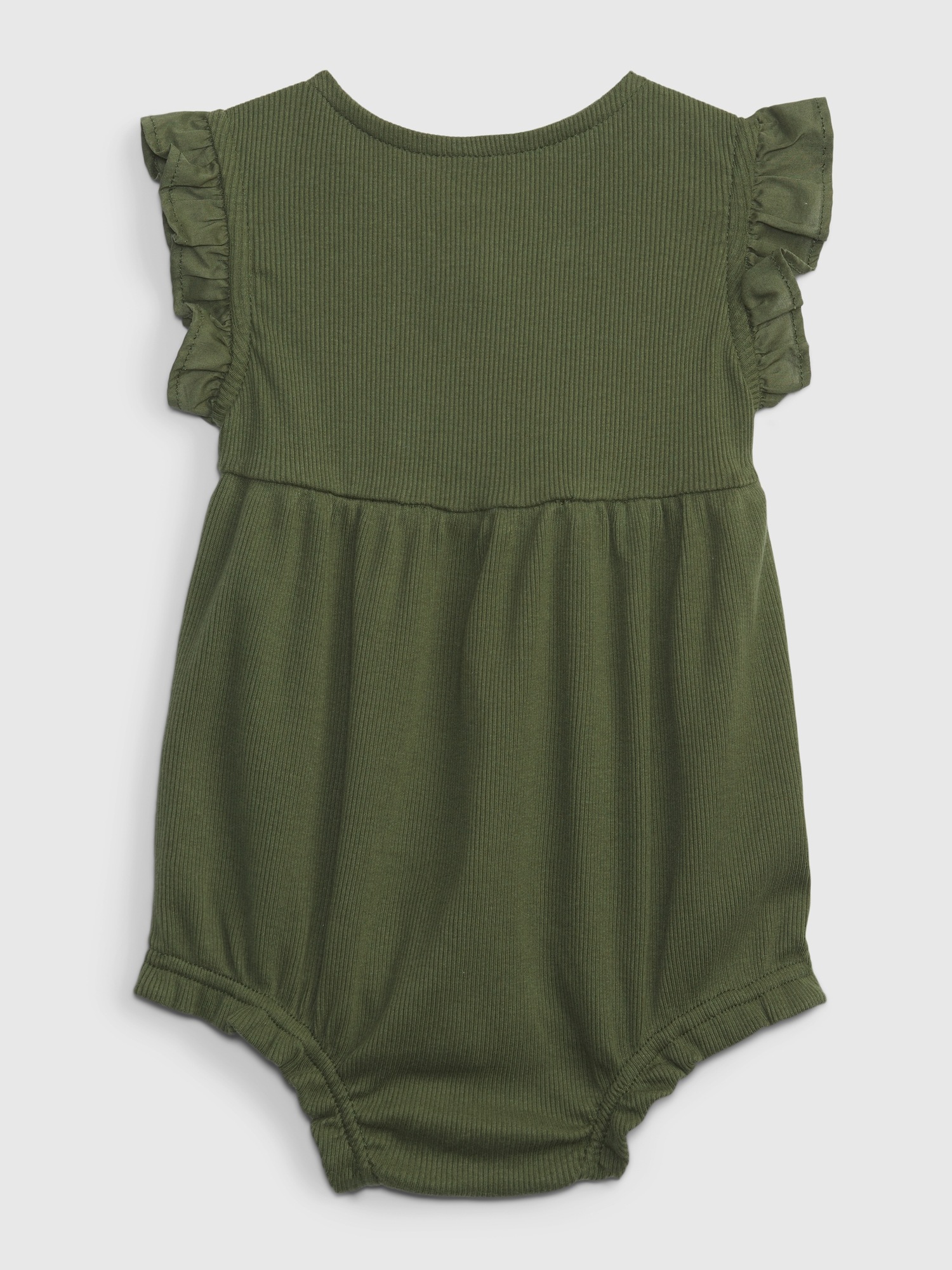 Baby Rib Flutter Shorty One-Piece | Gap