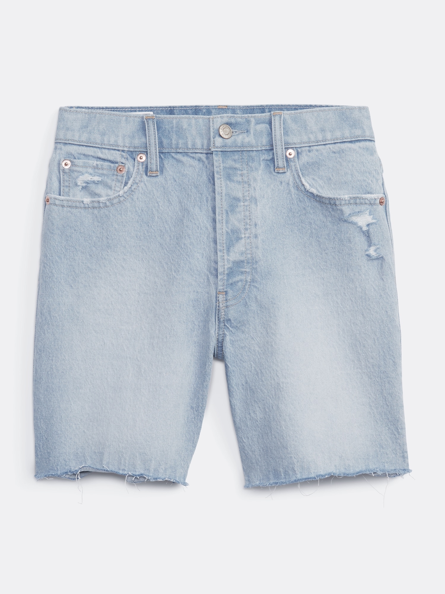 6" High Rise Cheeky Midi Shorts with Washwell | Gap