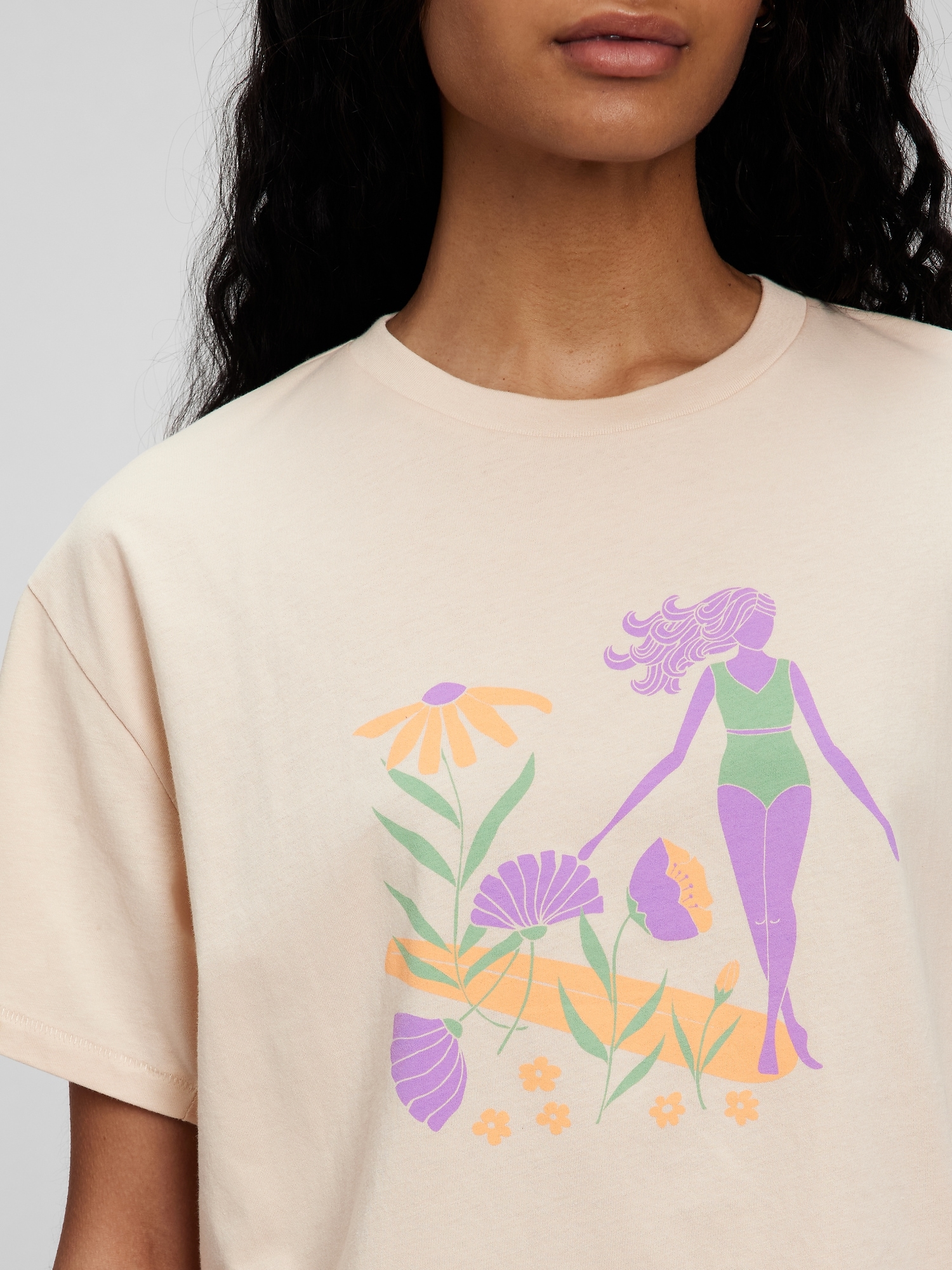 Gap × Lizzy 100% Organic Cotton Graphic T-Shirt | Gap