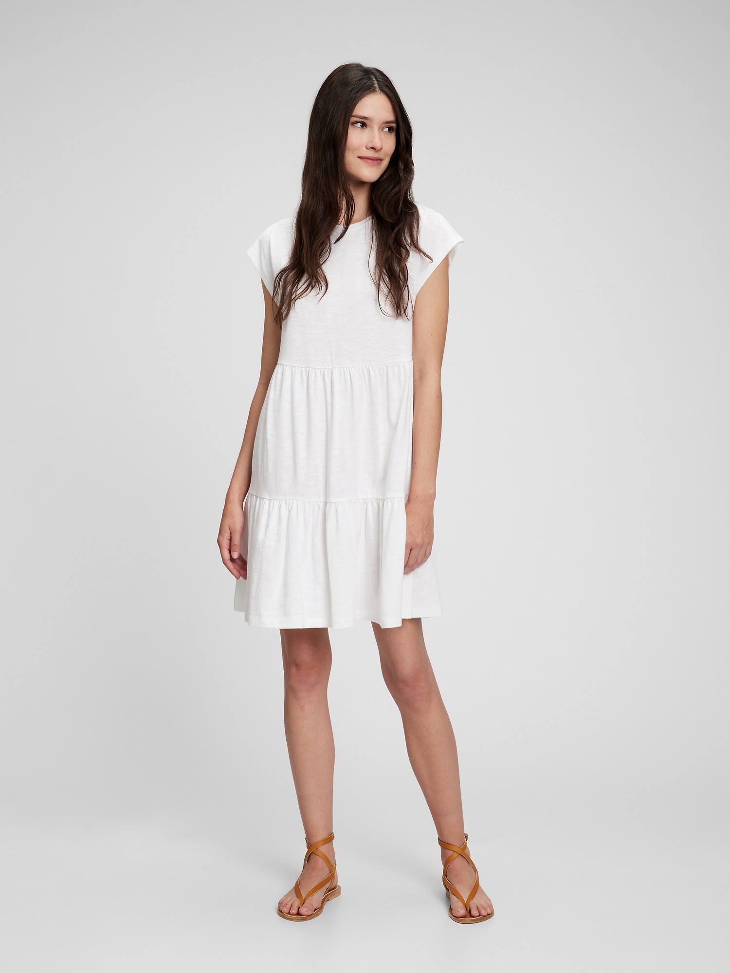 Tiered Mini Dress | Gap