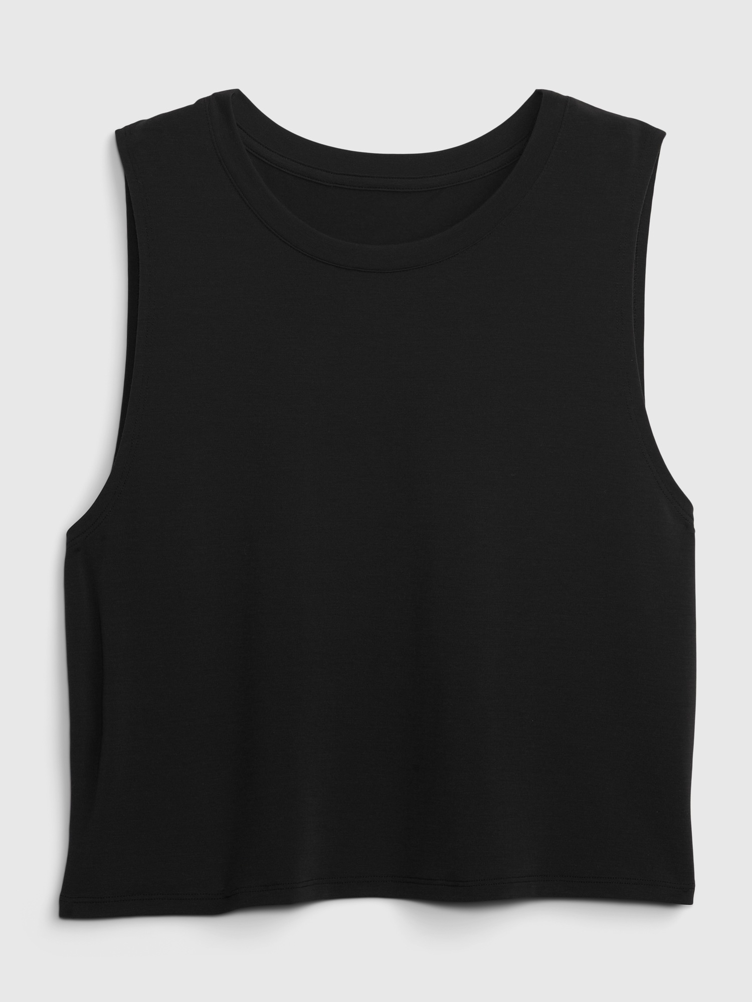 GapFit Breathe Cropped Muscle Tank Top | Gap