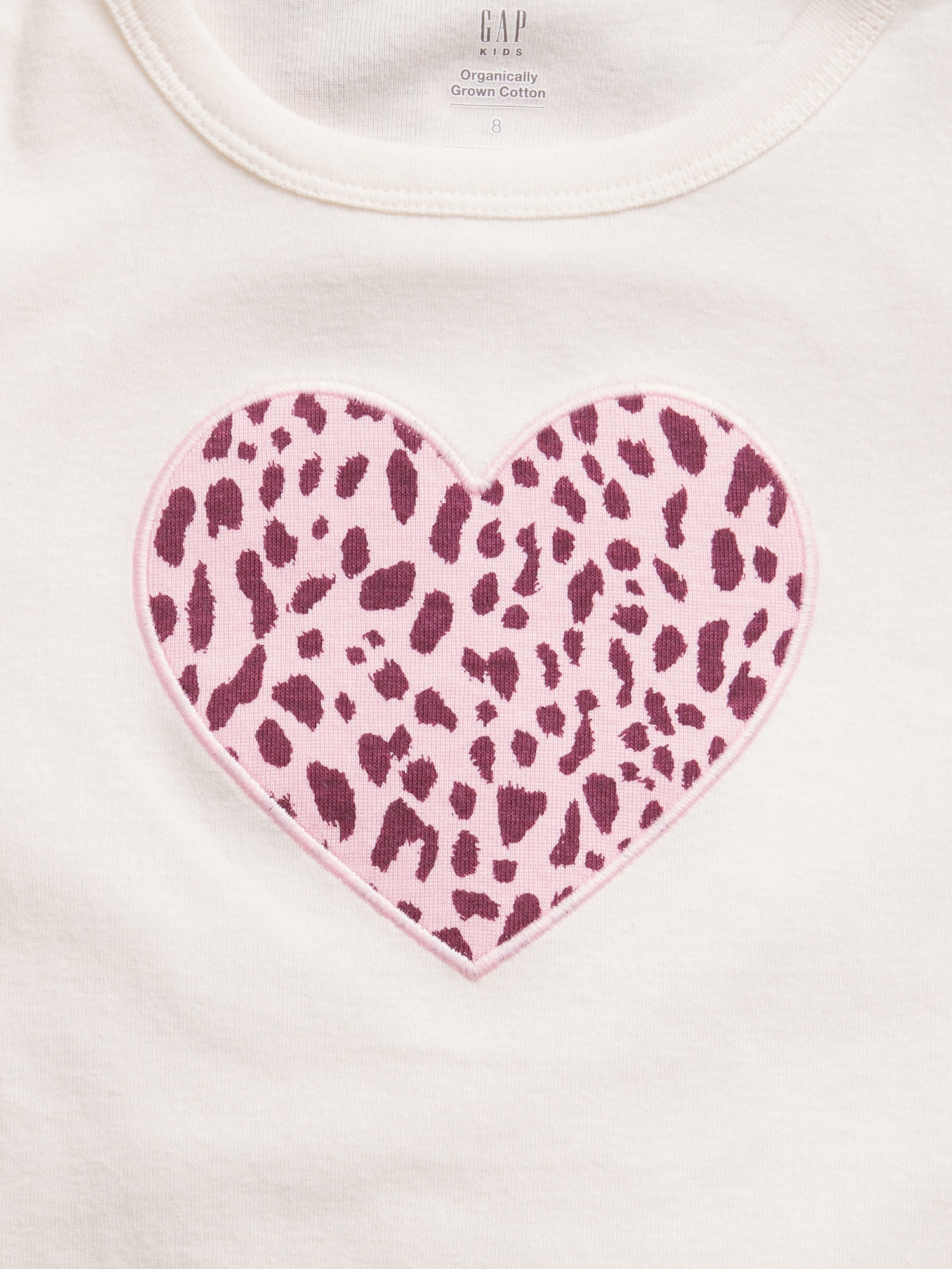 Kids 100% Organic Cotton Pink Leopard PJ Set | Gap