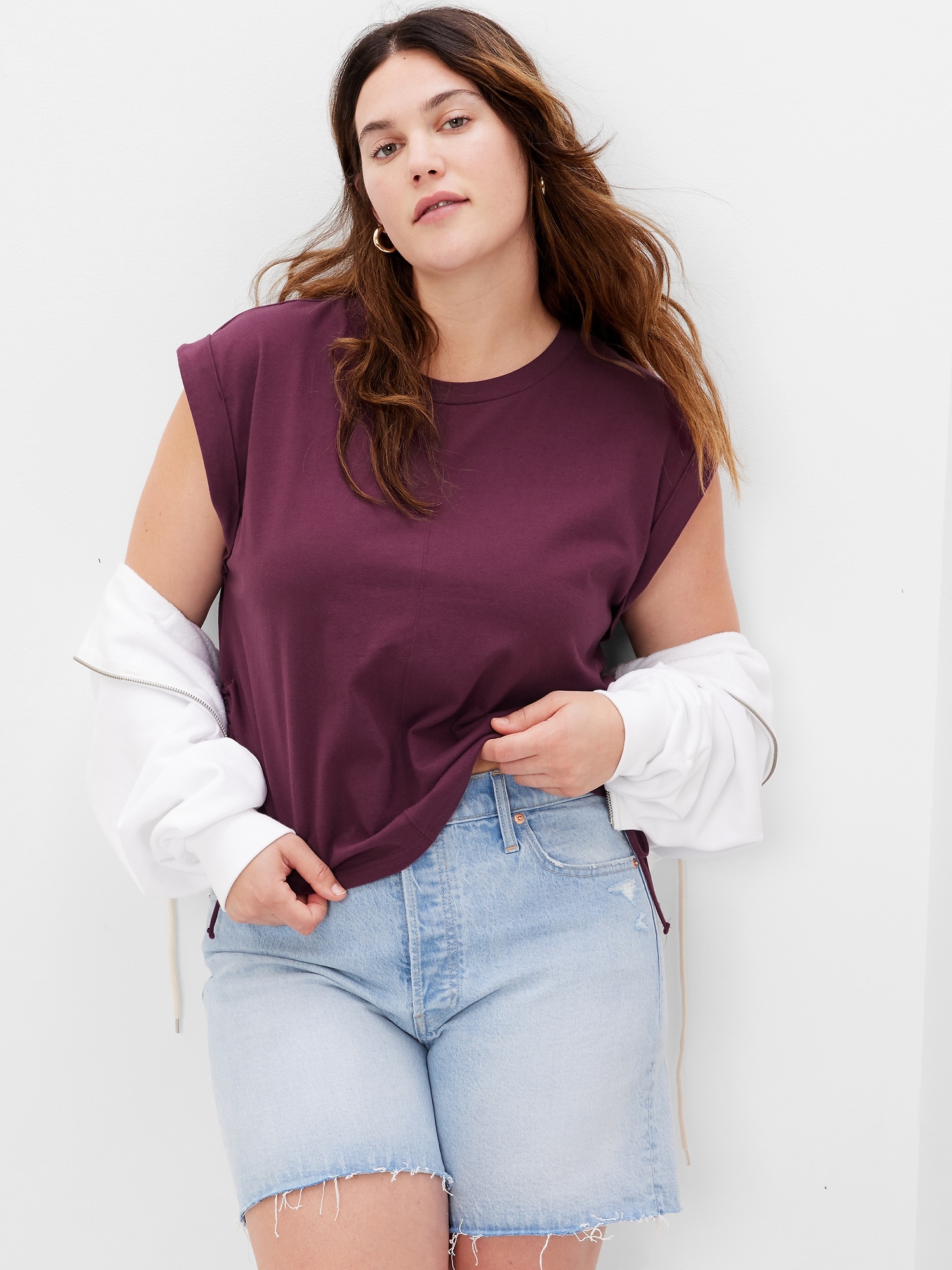 Side Cinch T-Shirt | Gap
