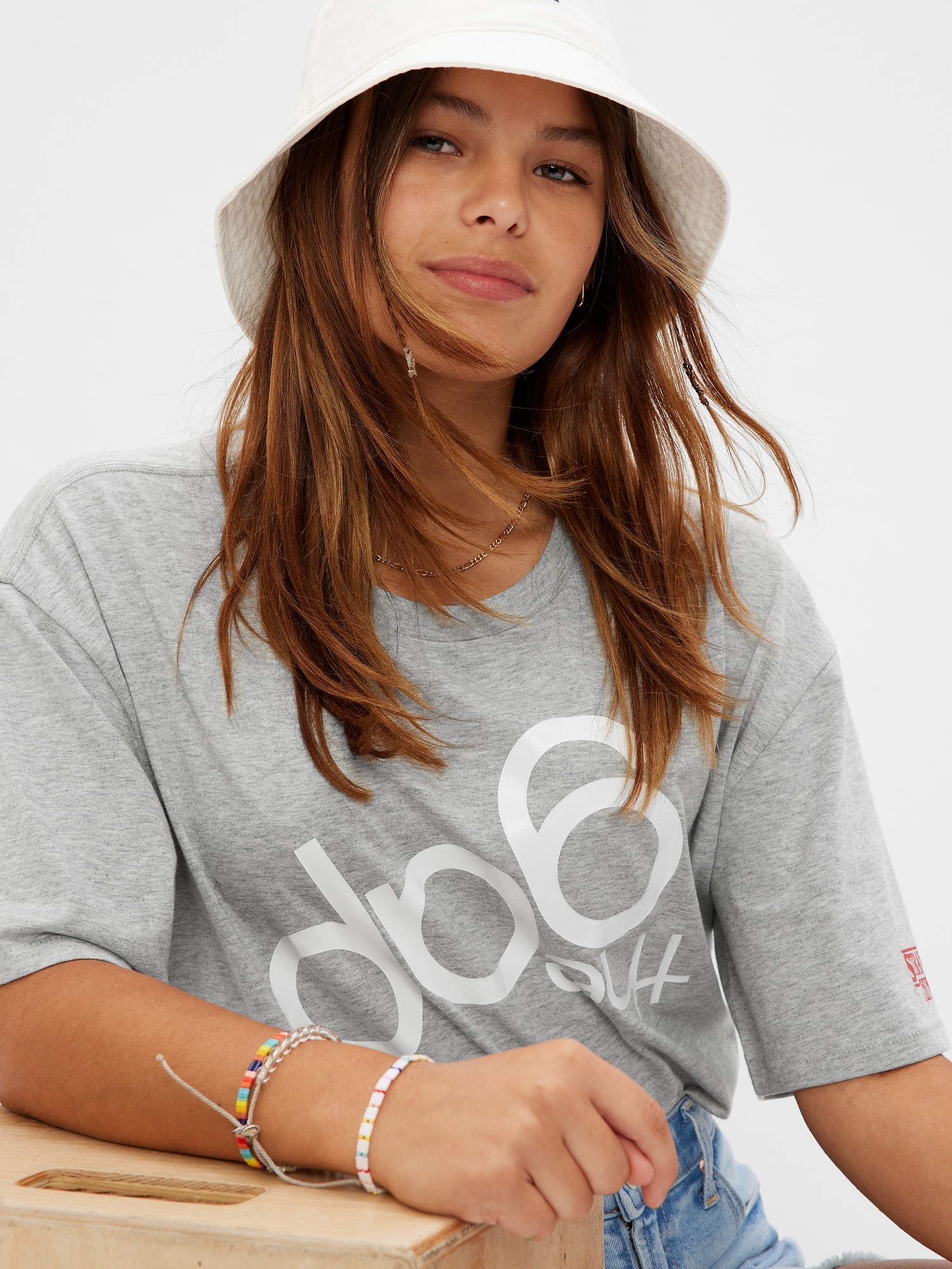 Gap × Stranger Things Teen Upside Down Gap Logo T-Shirt | Gap