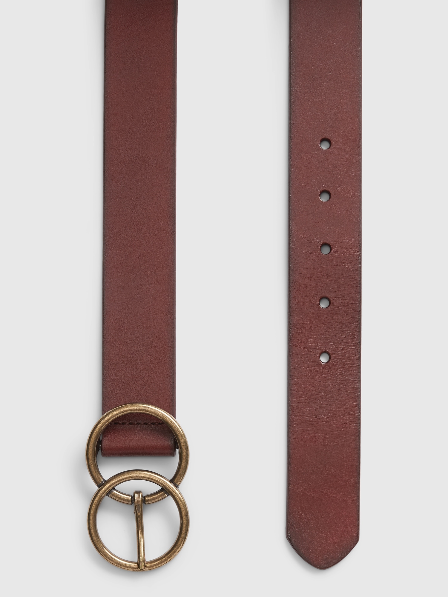 Infinity Ring Leather Belt | Gap