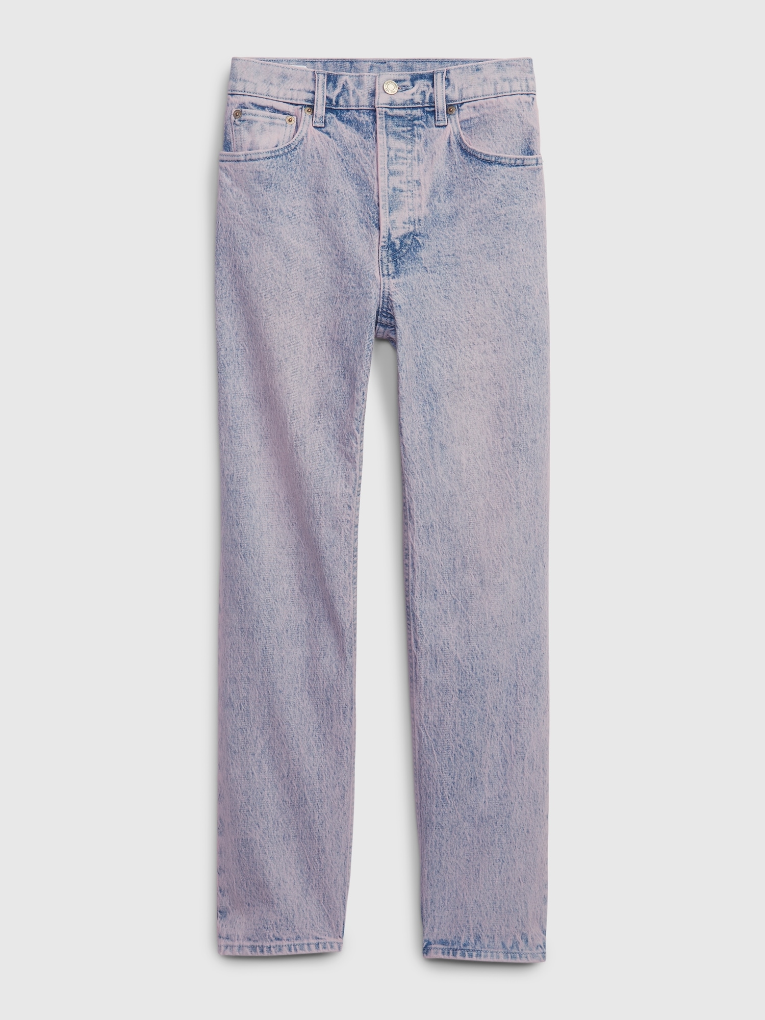 High Rise Cheeky Straight Jeans with Washwell | Gap
