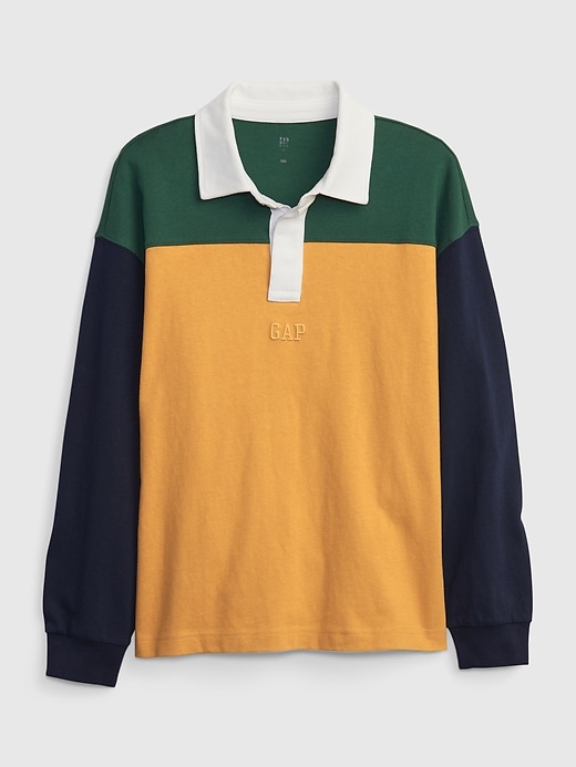 Kids Gap Logo Rugby Polo Shirt | Gap