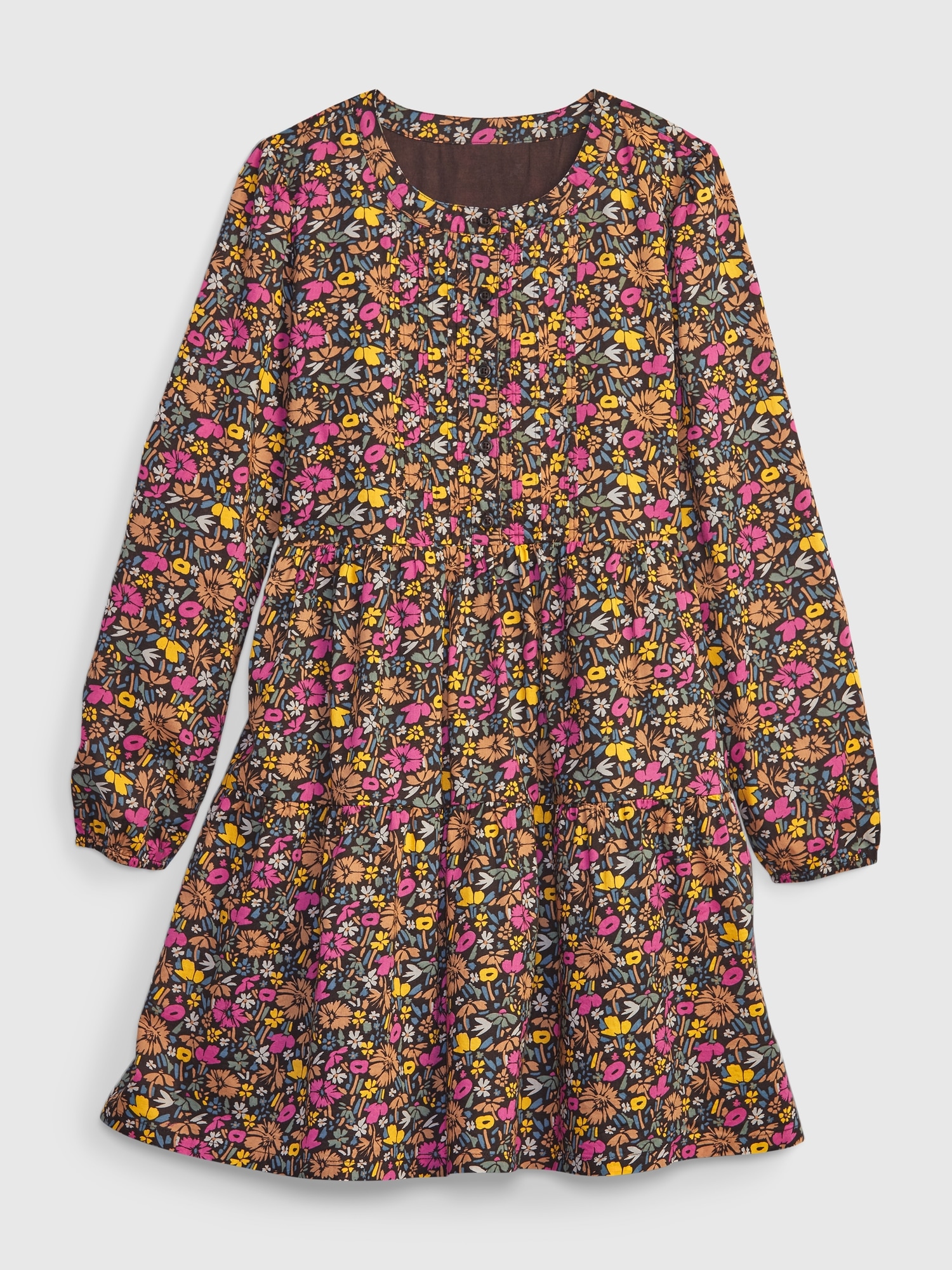 Kids Floral Tiered Dress | Gap