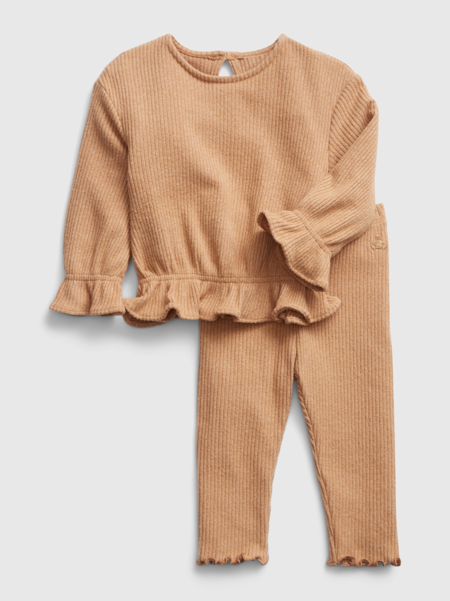 Baby Rib Two-Piece Outfit Set | Gap