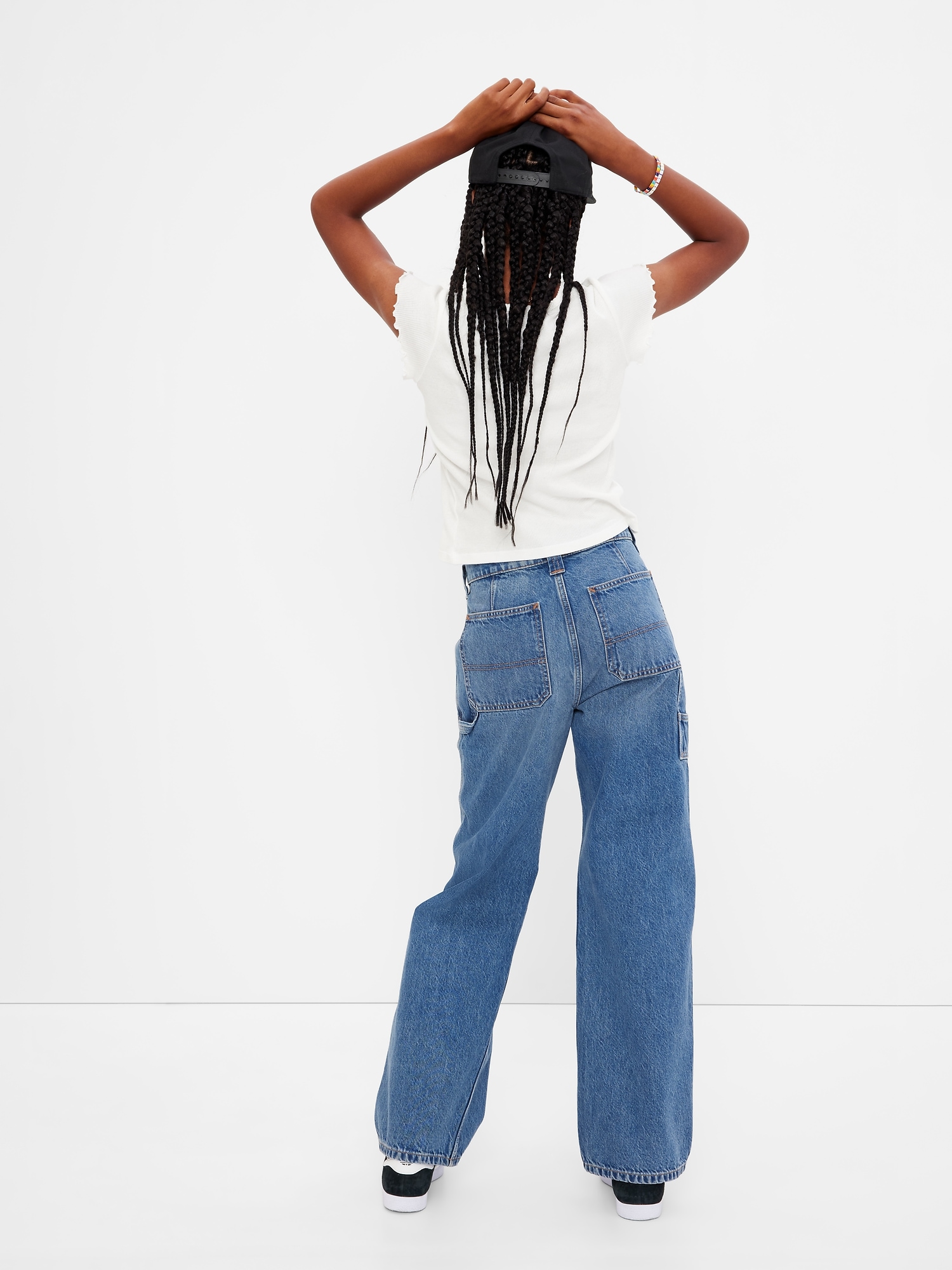 Teen Carpenter Jeans with Washwell | Gap