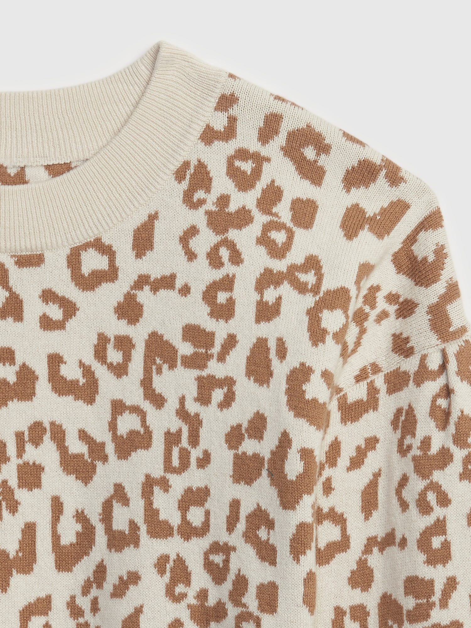 Kids Shaker-Stitch Puff-Sleeve Sweater | Gap