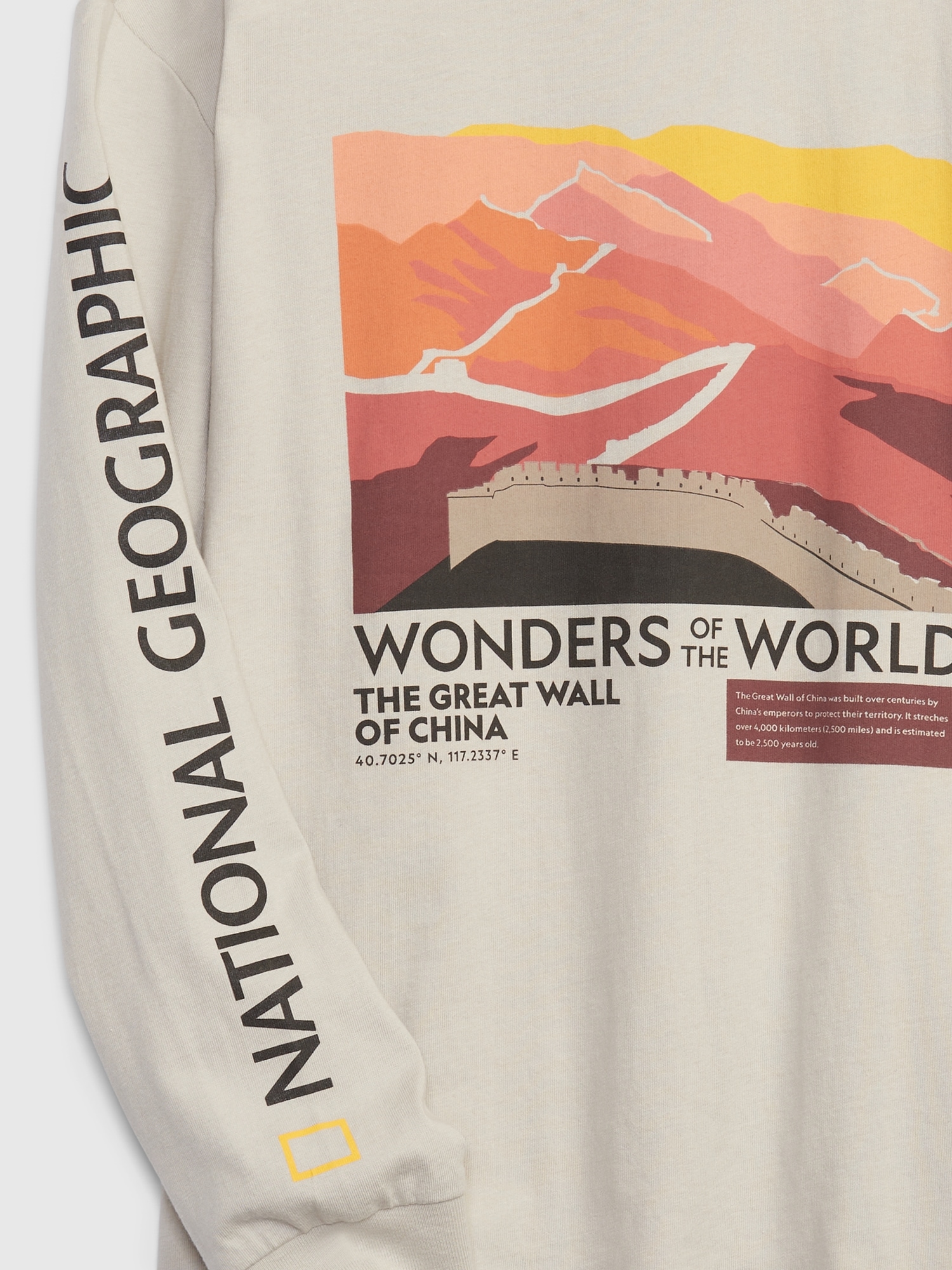 GapKids | National Geographic 100% Organic Cotton Wonders of the World ...