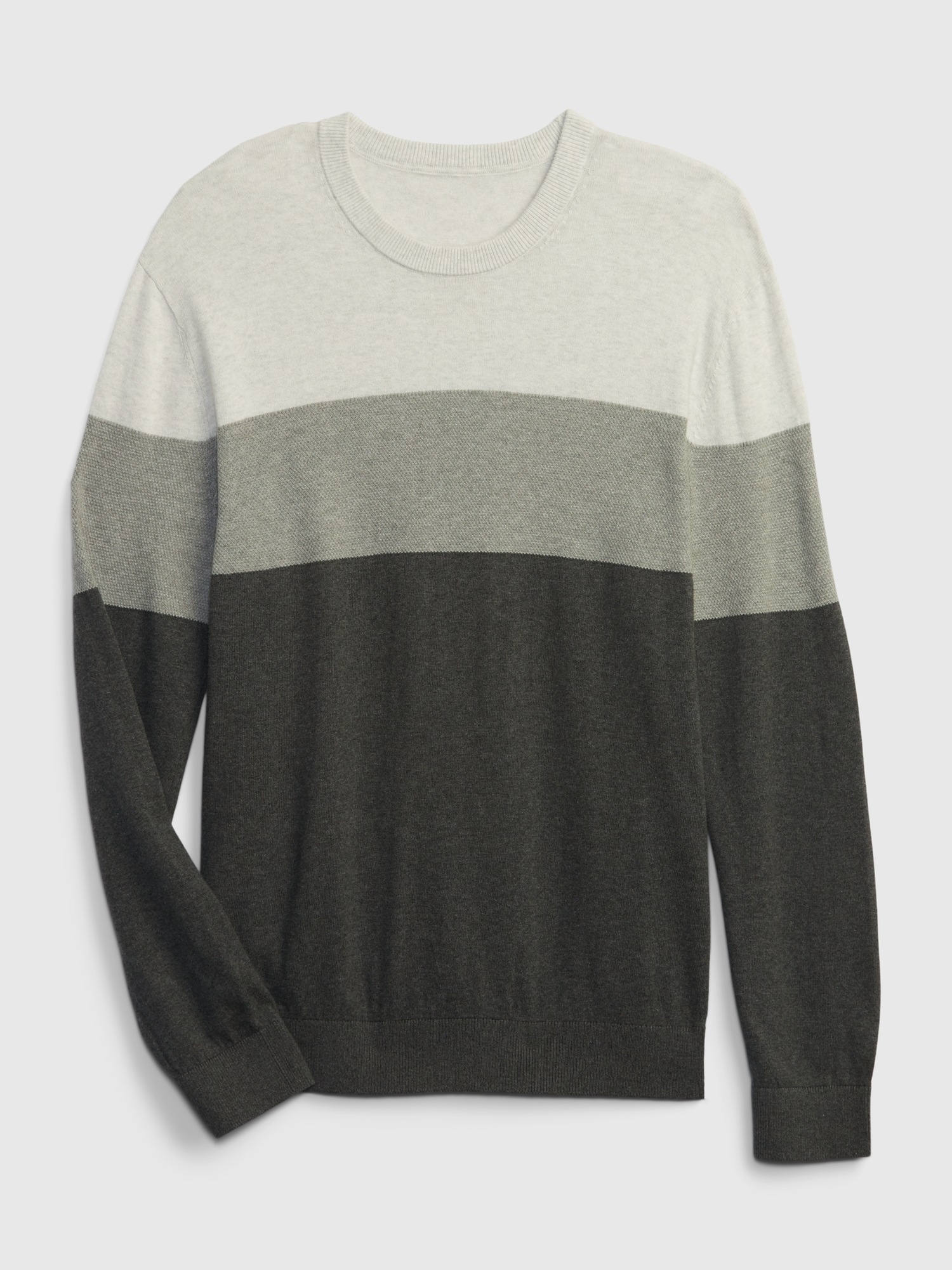 Mainstay Colorblock Crewneck Sweater | Gap