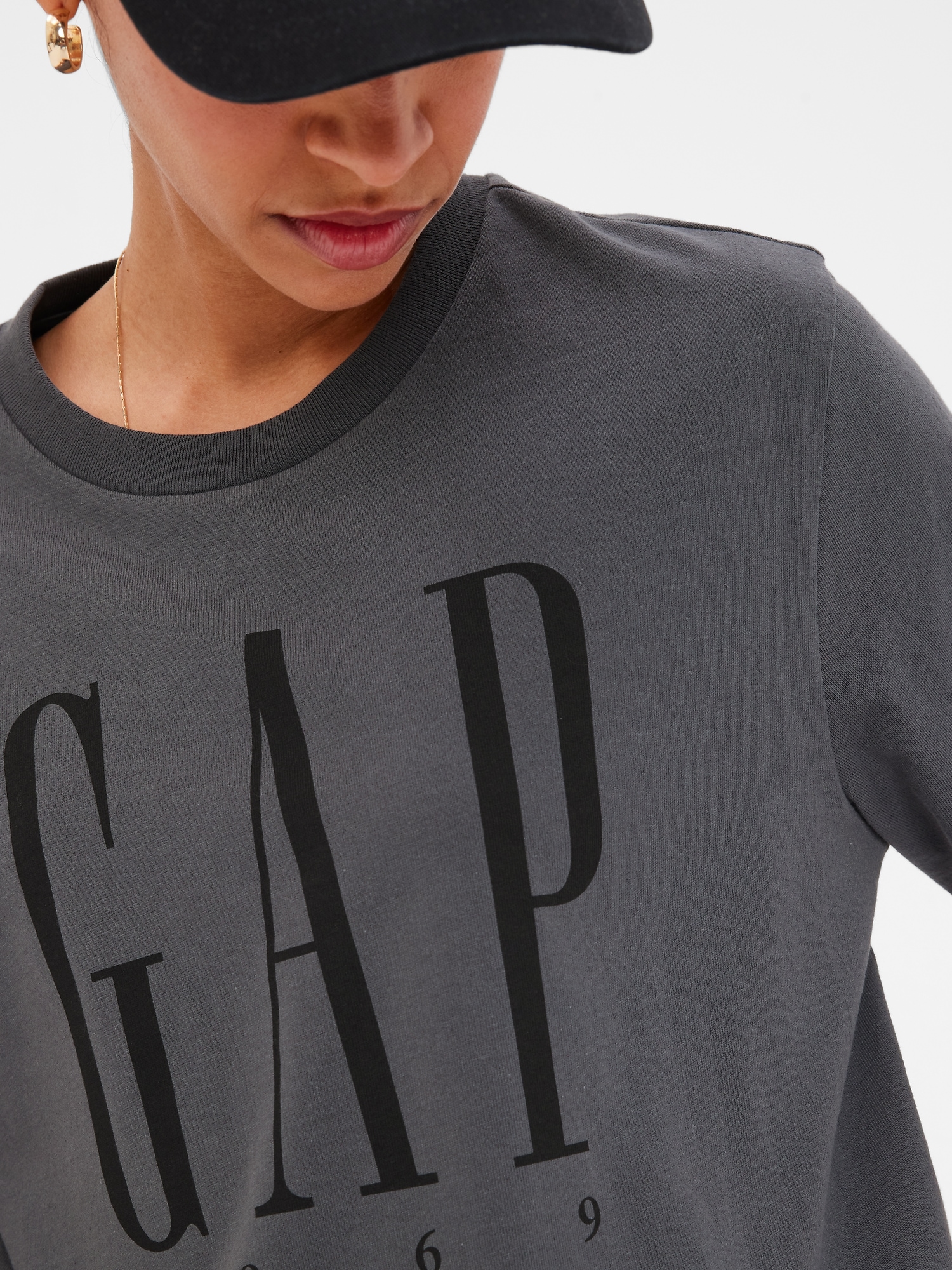 Gap Logo Boxy Jersey T-Shirt | Gap