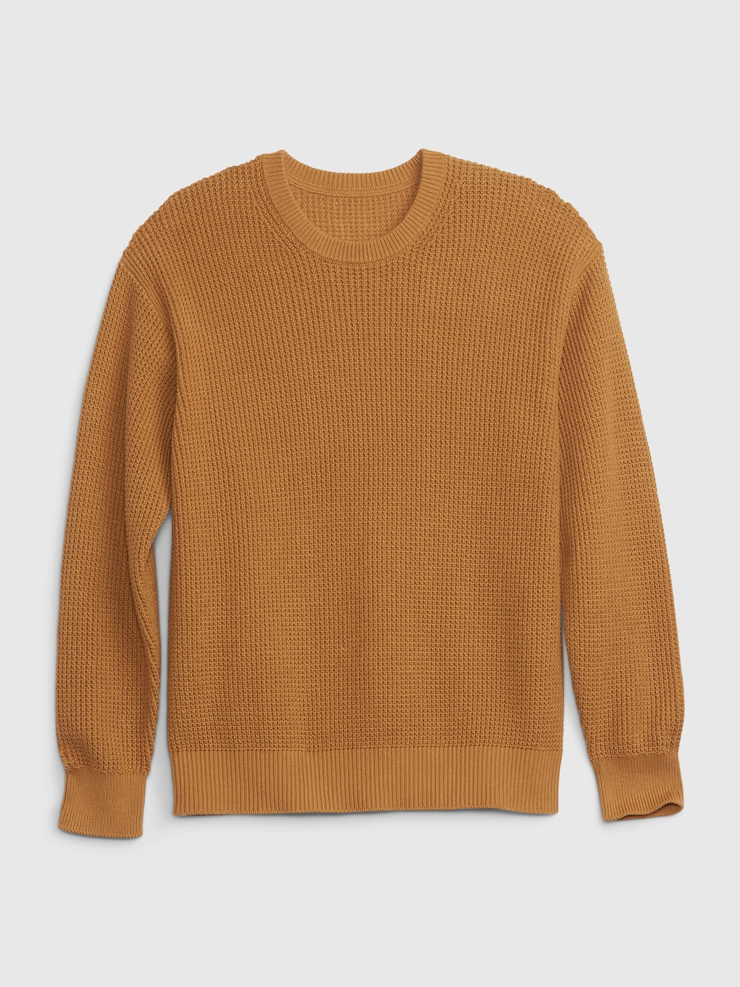 Waffle Crewneck Sweater | Gap