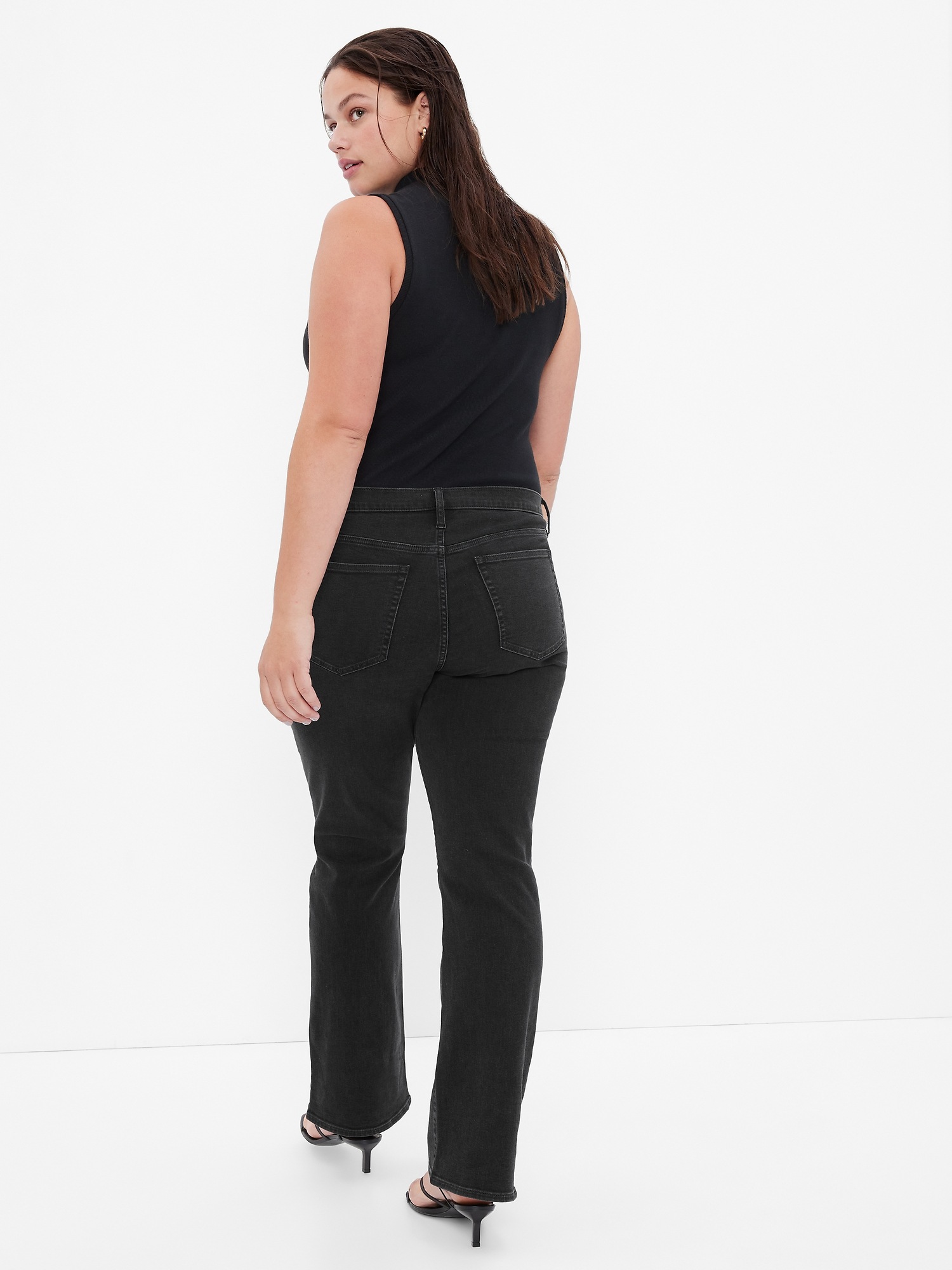 Mid Rise Baby Boot Jeans Gap Mid Rise Baby Boot Jeans Gap