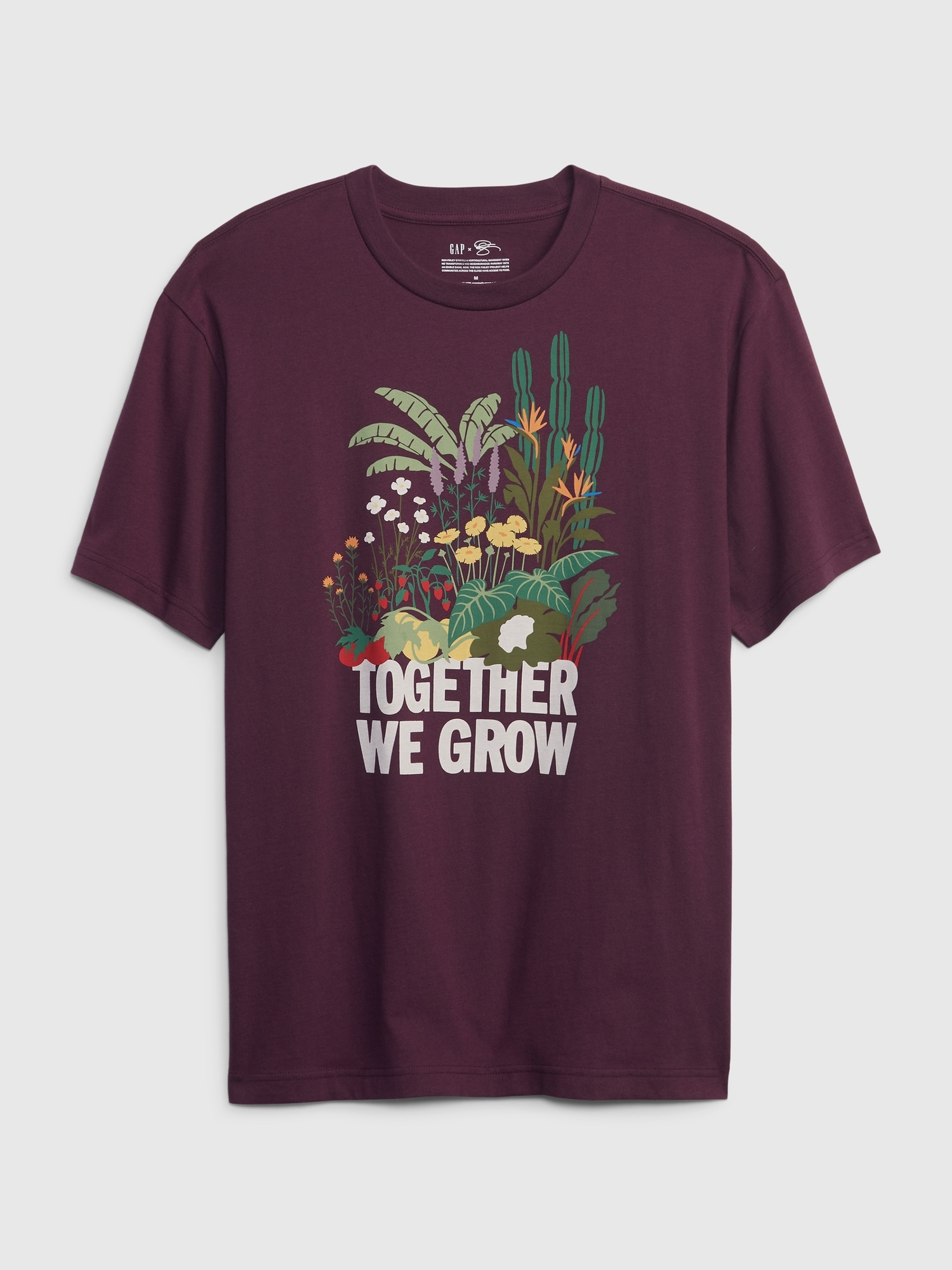 Gap × Ron Finley Adult 100% Organic Cotton Graphic T-Shirt | Gap