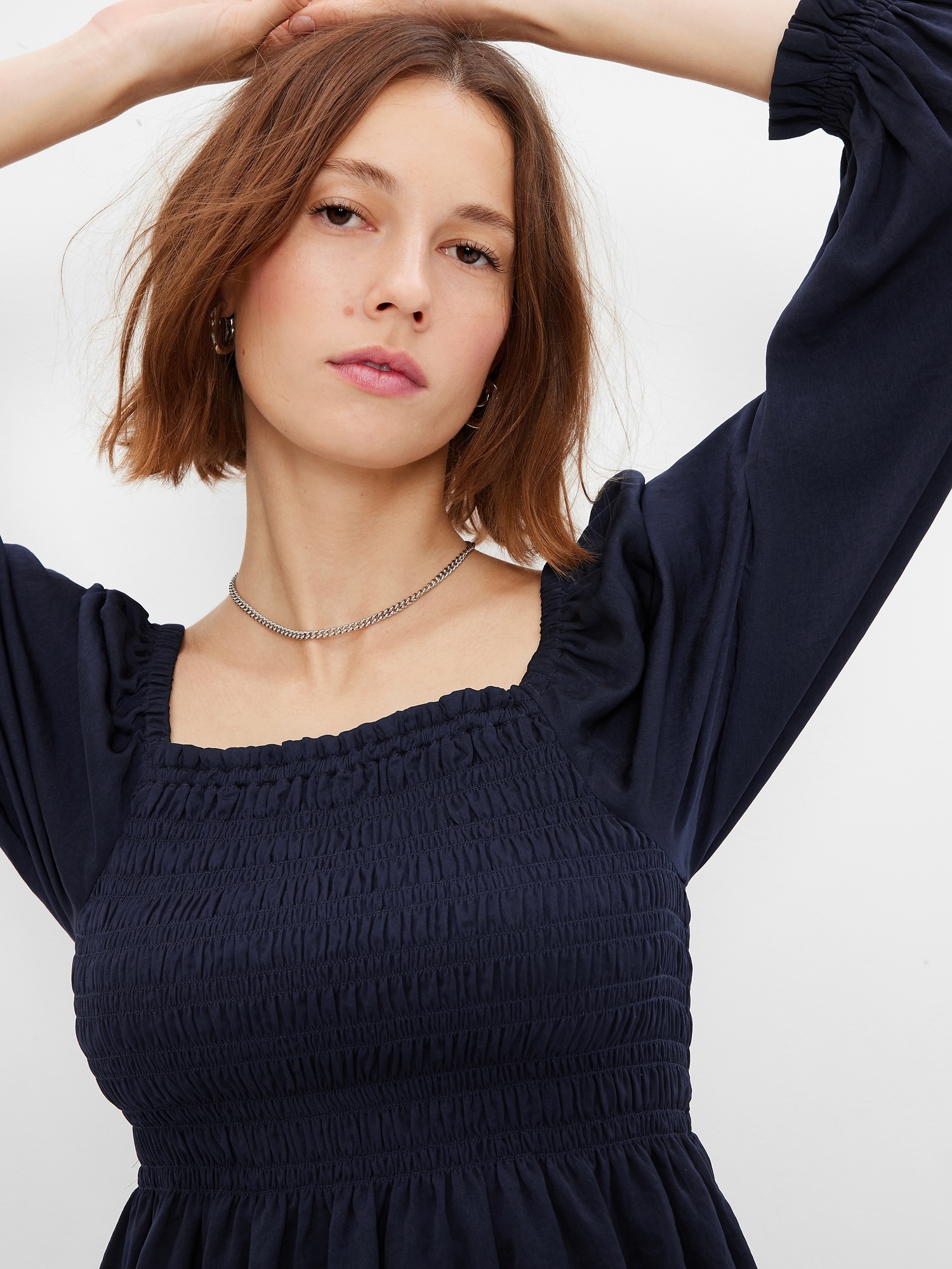 Smocked Peplum Top | Gap