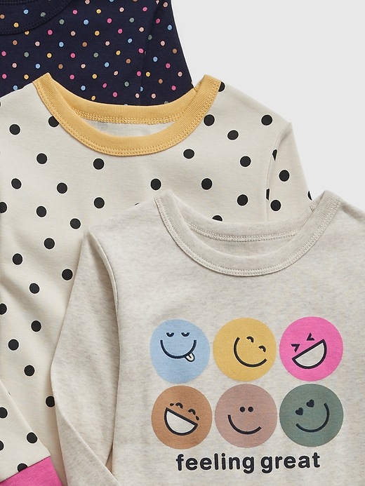 babyGap Organic Cotton Dot PJ Set (3-Pack) | Gap