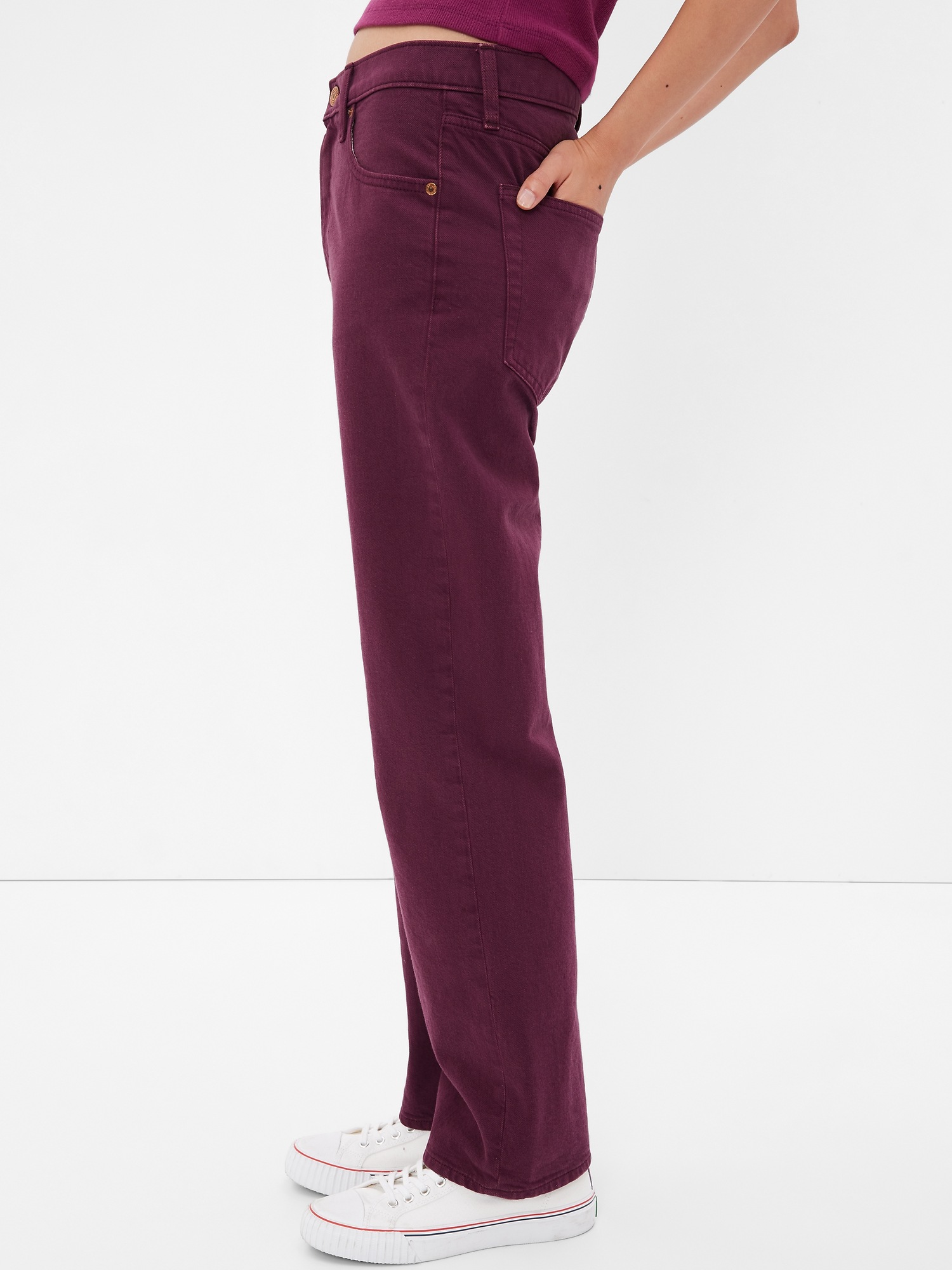 Mid Rise 90s Loose Jeans With Washwell Gap