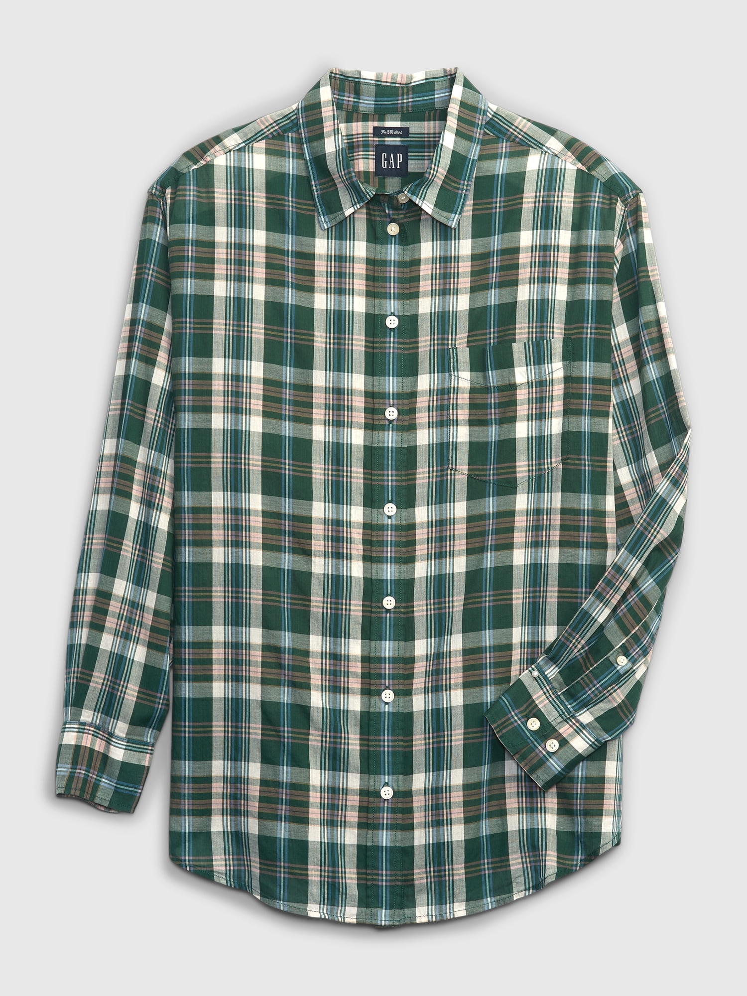 Plaid Big Shirt | Gap