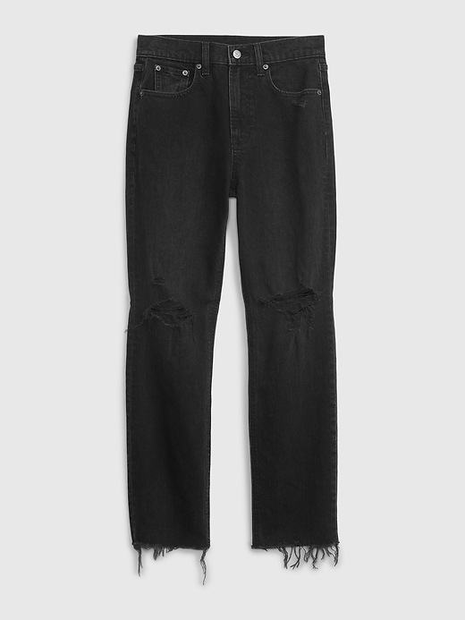 High Rise Cheeky Straight Jeans | Gap