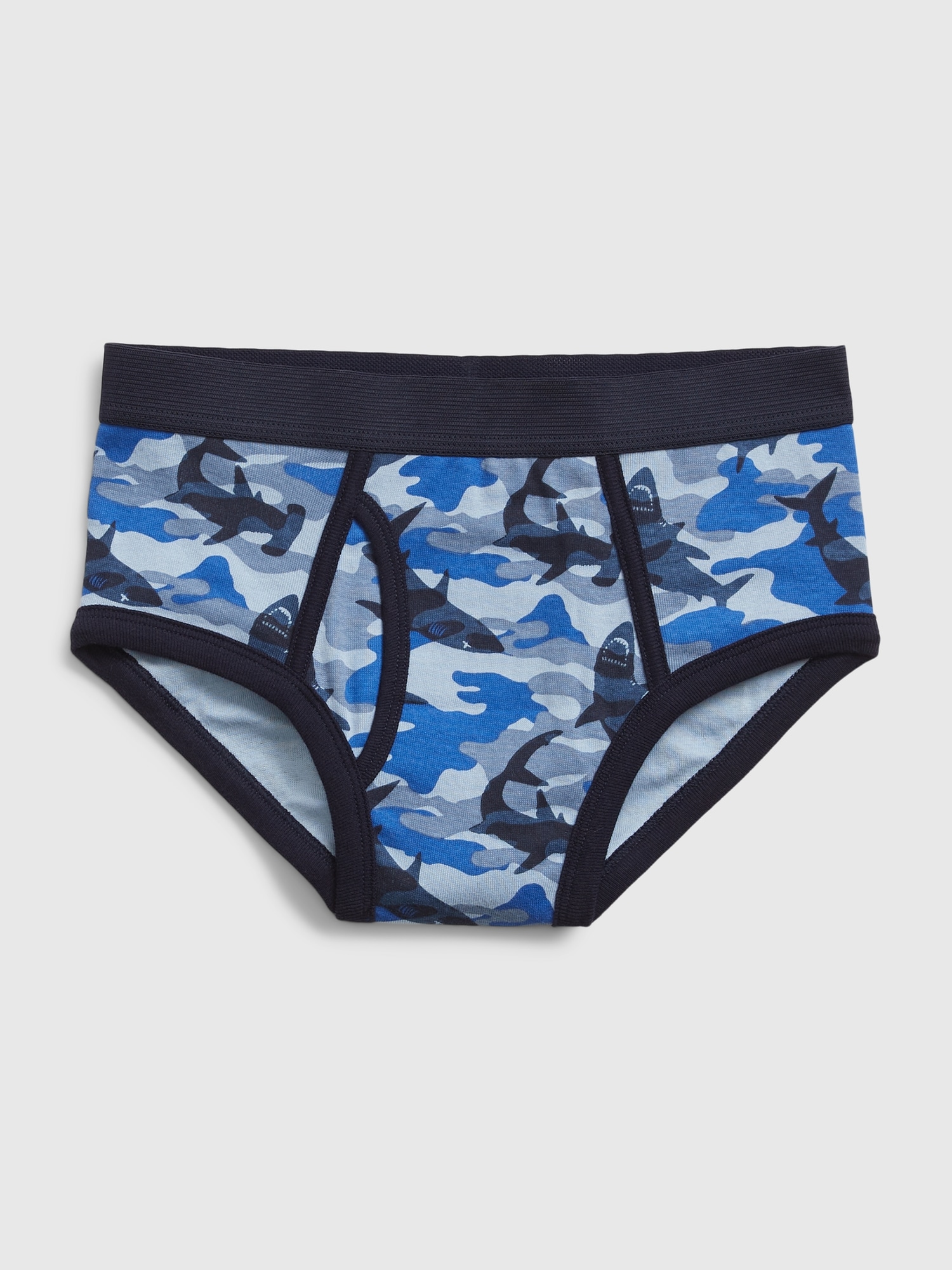 Kids Organic Cotton Shark Briefs (4-Pack) | Gap