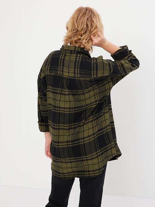 Teen Organic Cotton Flannel Shirt | Gap