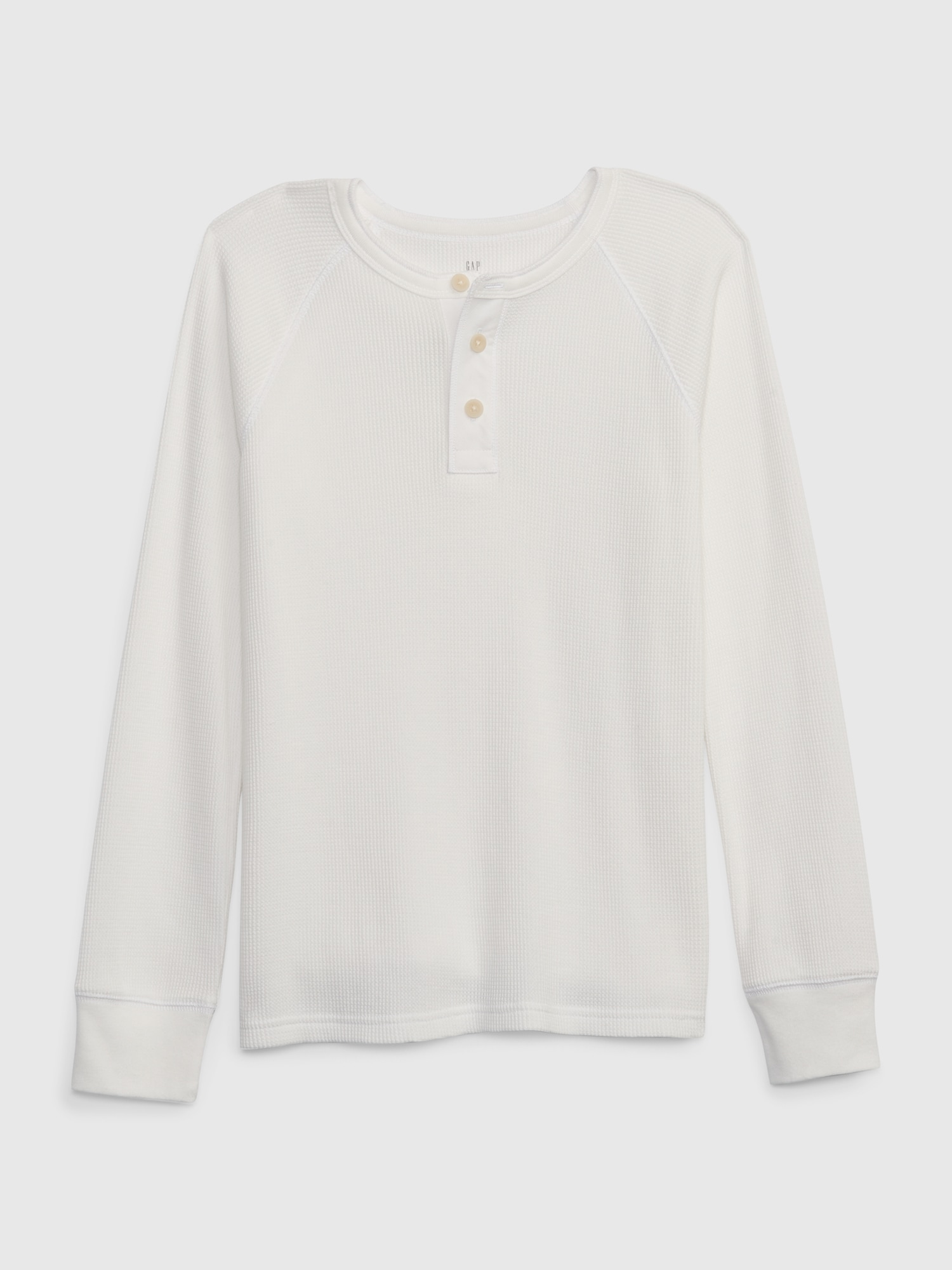 Kids Waffle Henley T-Shirt | Gap