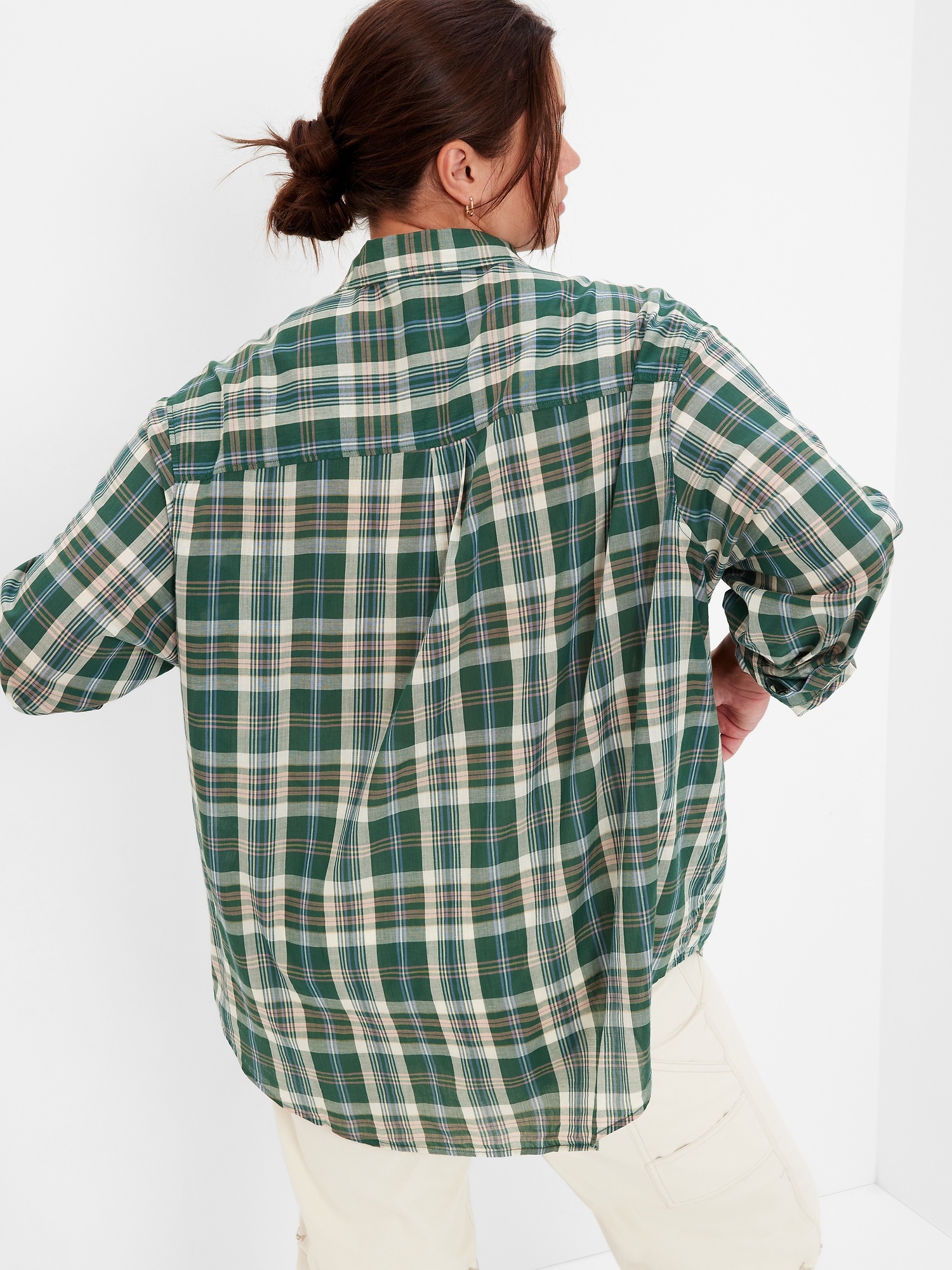 Plaid Big Shirt | Gap