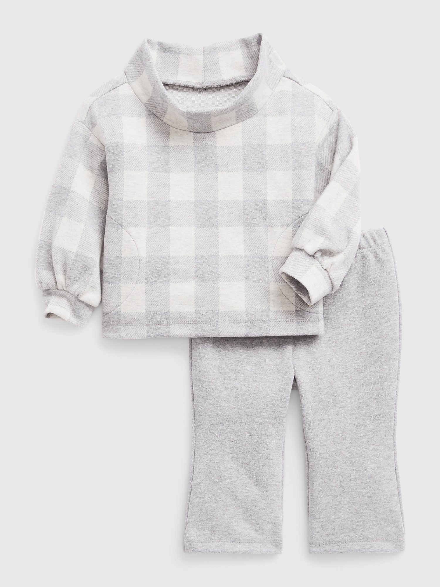 Baby Cozy Plaid Outfit Set | Gap