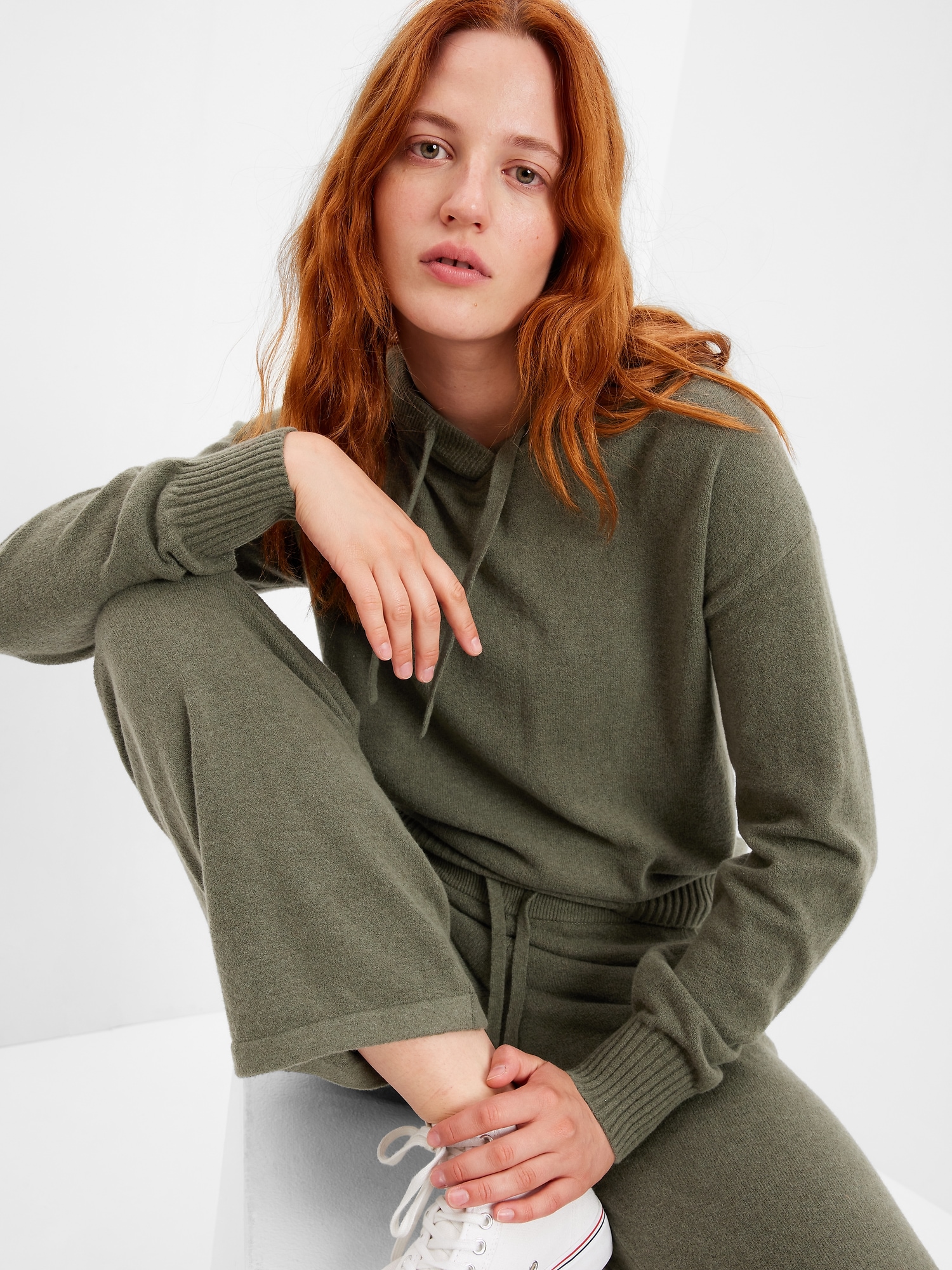 CashSoft Sweater Hoodie | Gap
