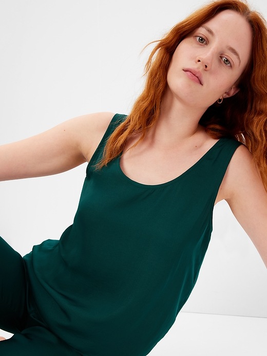 Satin Sleep Tank Top | Gap
