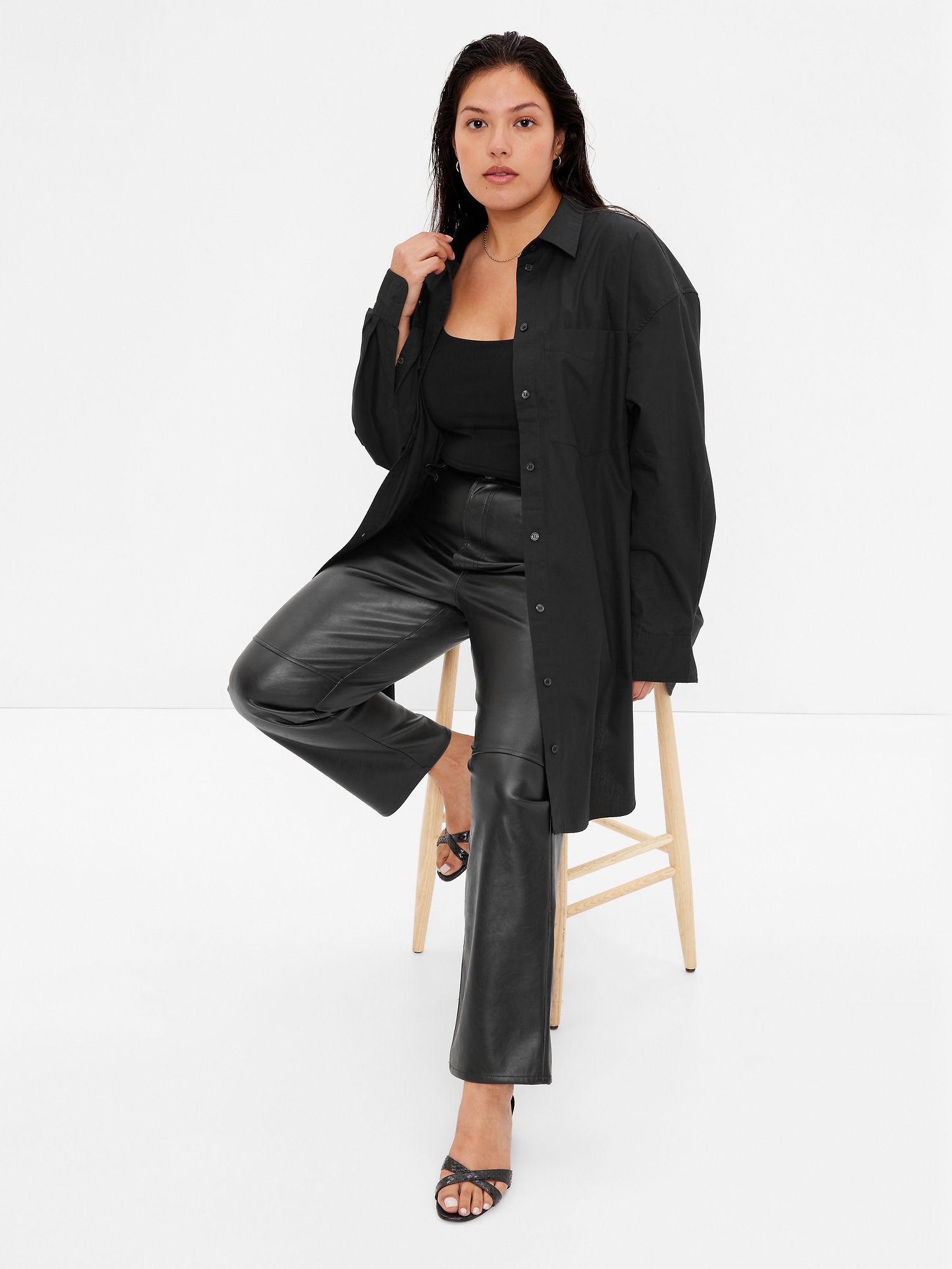 Organic Cotton Weekend Tunic Shirt | Gap