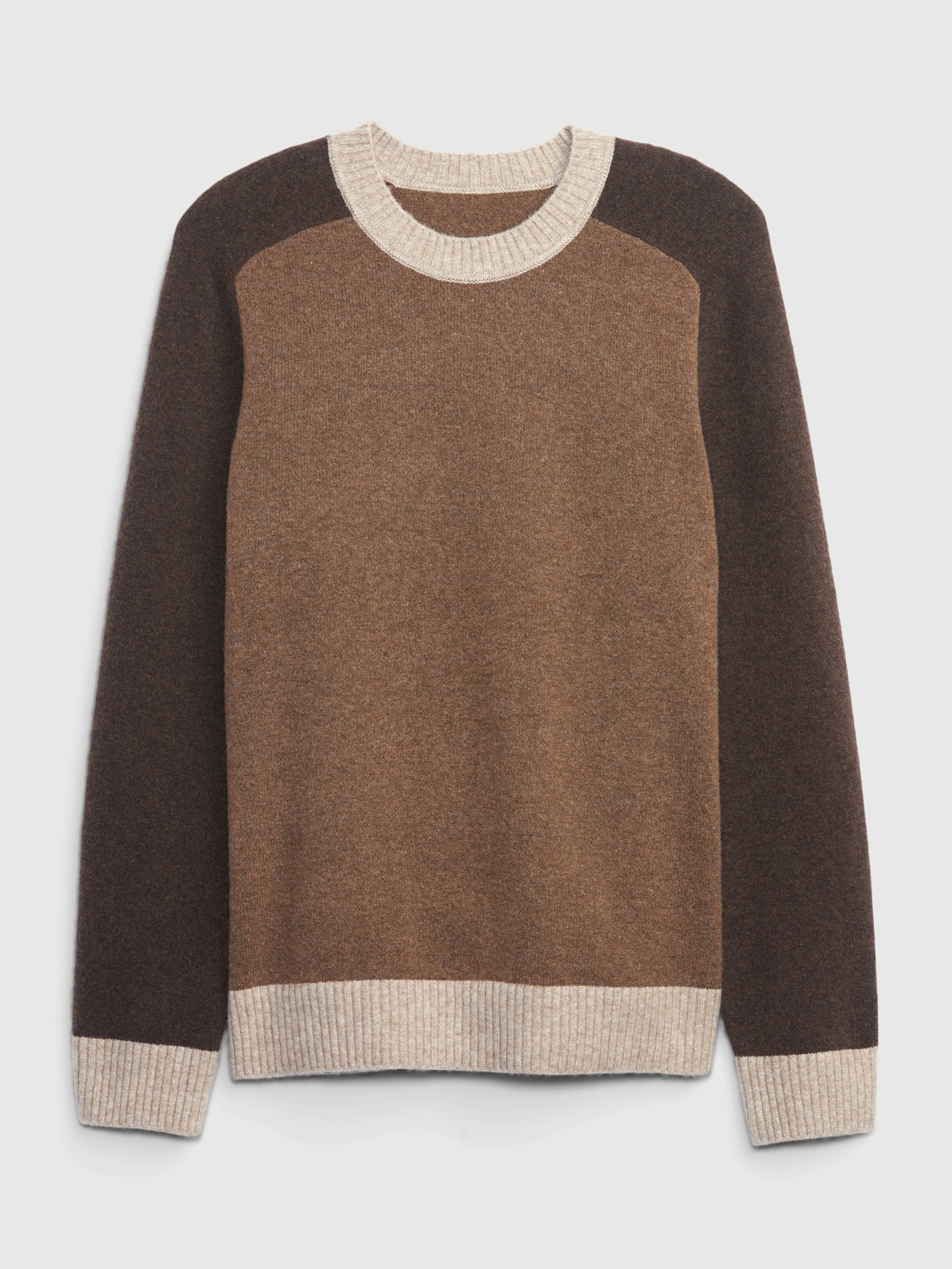 Recycled Colorblock Crewneck Sweater | Gap