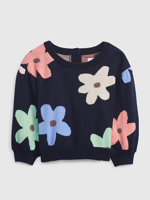 Baby Flower Sweater | Gap