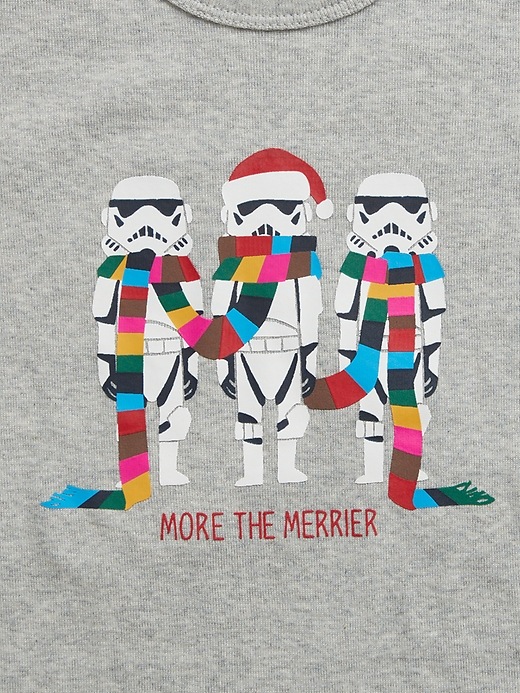 babyGap | Star Wars™ 100% Organic Cotton Holiday Stormtrooper™ PJ Set | Gap