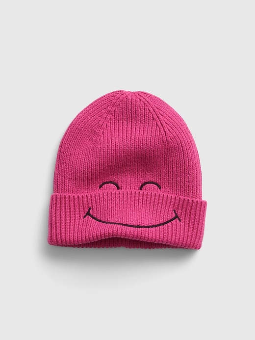 Gap SmileyWorld Toddler Organic Cotton Beanie Gap