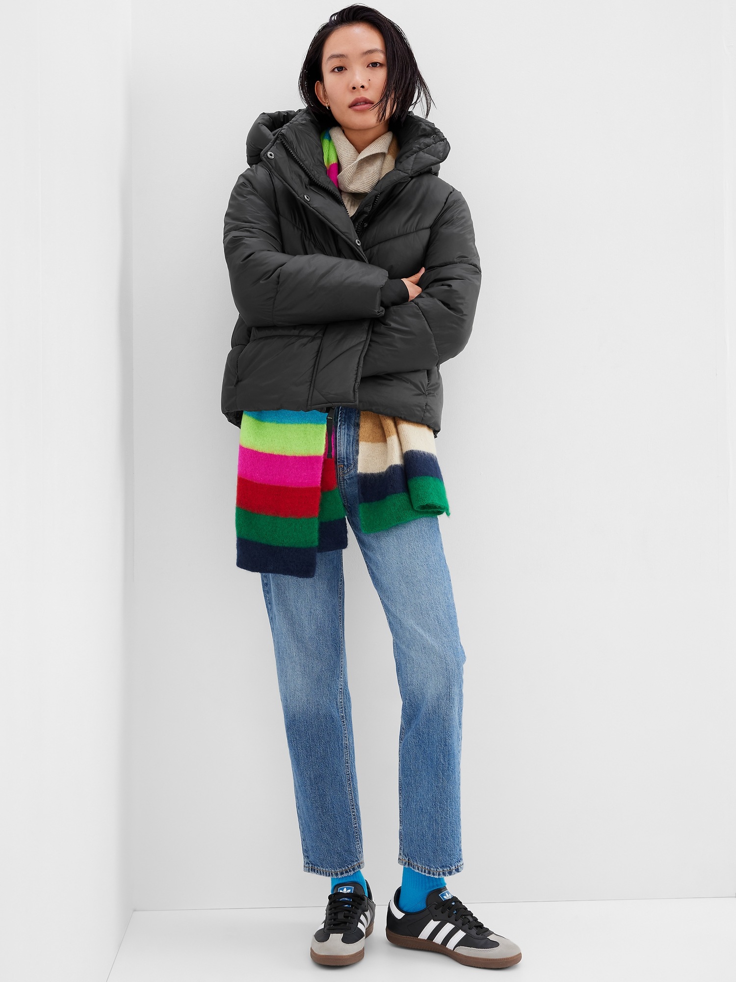 Big Puff Cropped Jacket | Gap