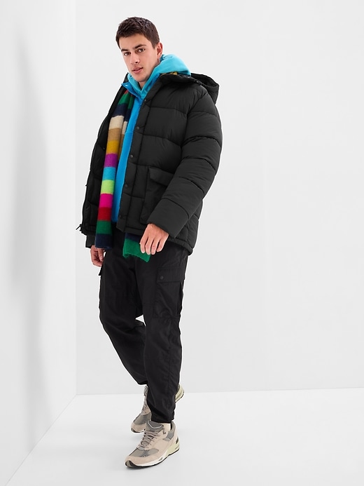Hooded Puffer Jacket | Gap