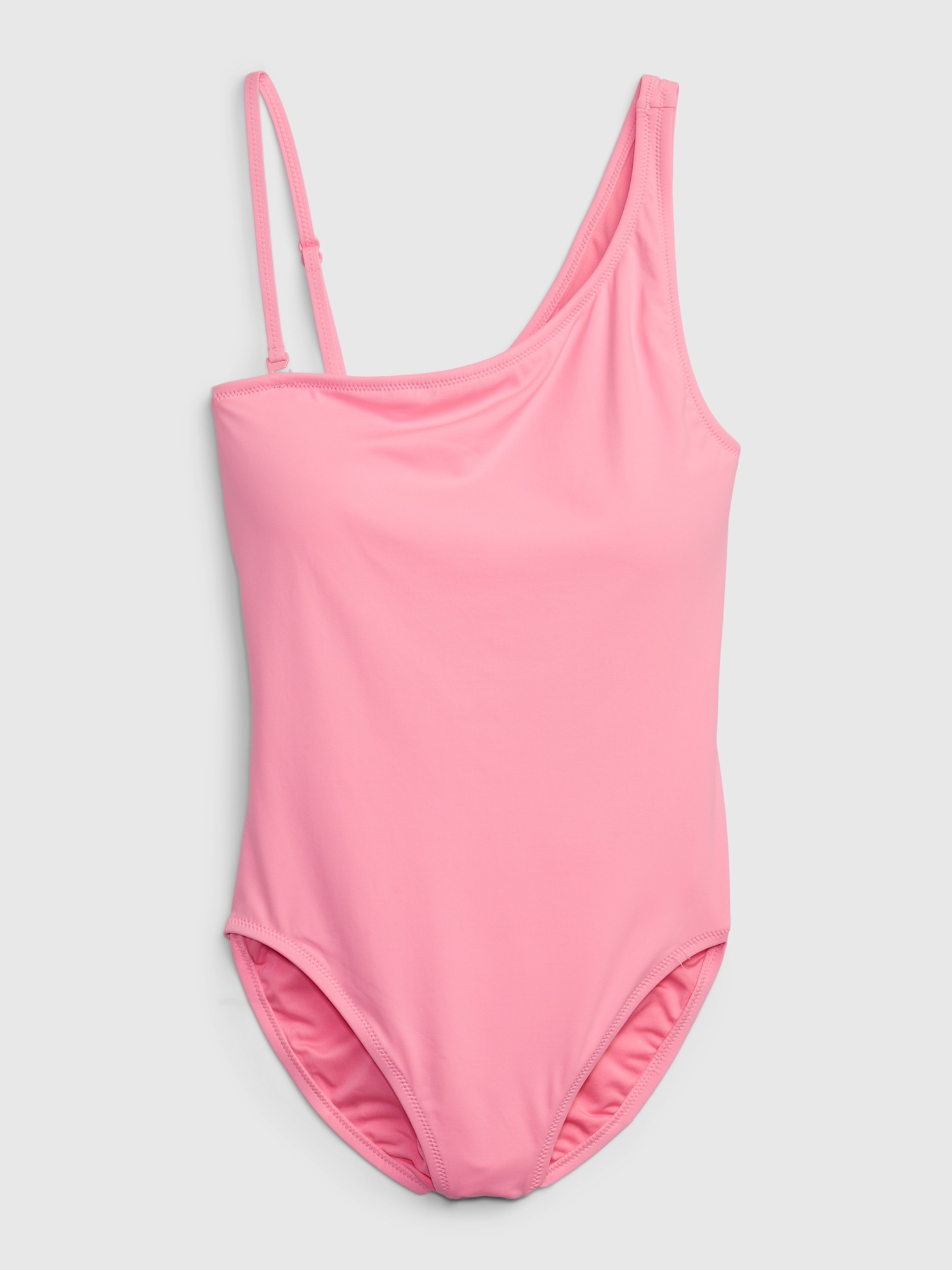 Recycled One Shoulder One Piece Swimsuit Gap