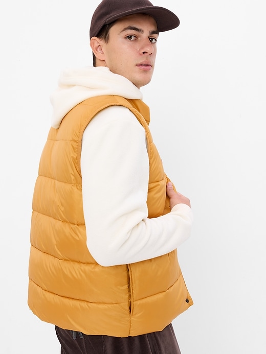Recycled Puffer Layering Vest | Gap