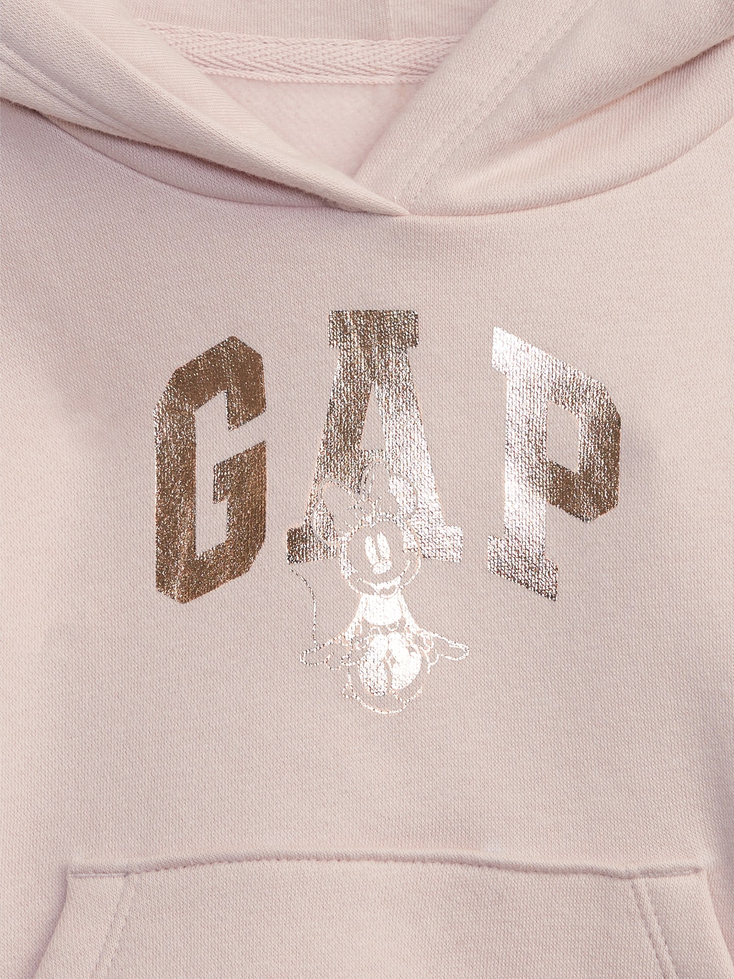 Gap × Disney Toddler Metallic Minnie Mouse Hoodie | Gap